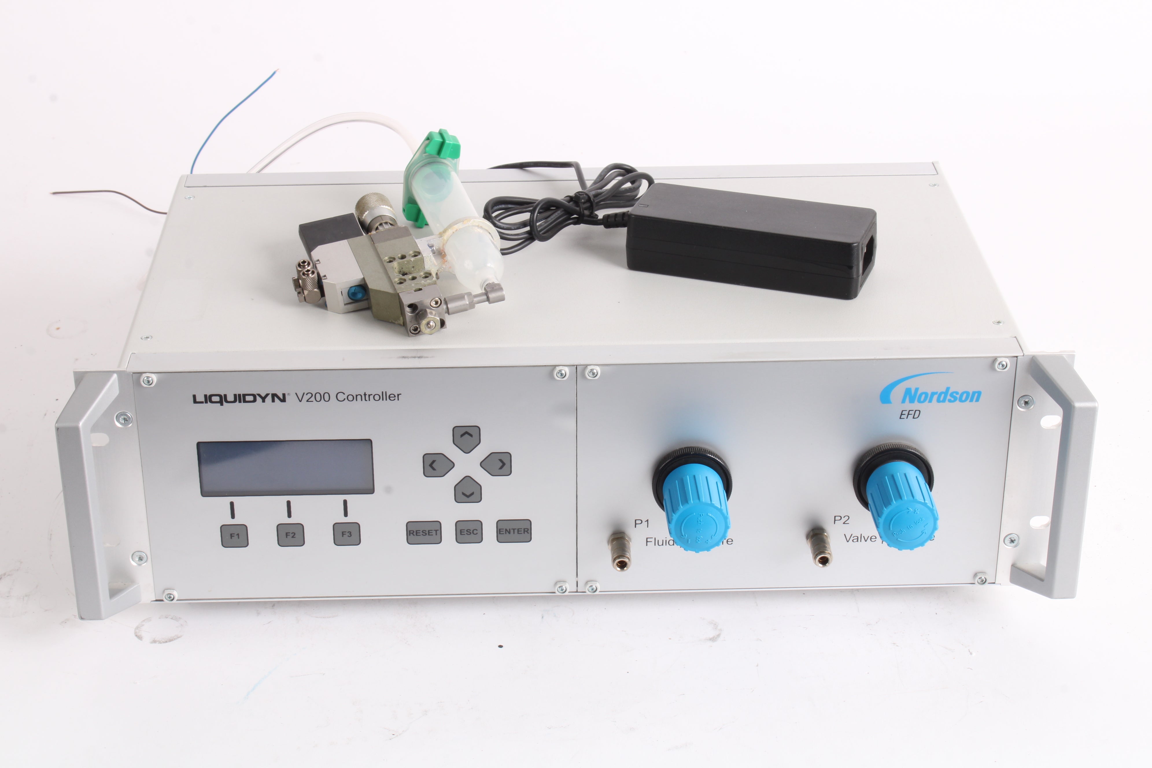 Nordson Liquidyn V200 Controller W/ P-Jet CT Liquid Dispenser With Ace – NTC Tech