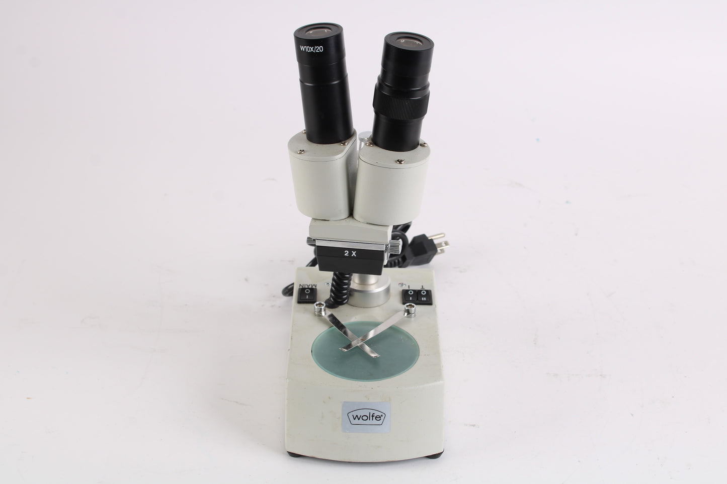 Wolfe 2X Microscope W/ 2x W10X/20 Eyepieces – NTC Tech