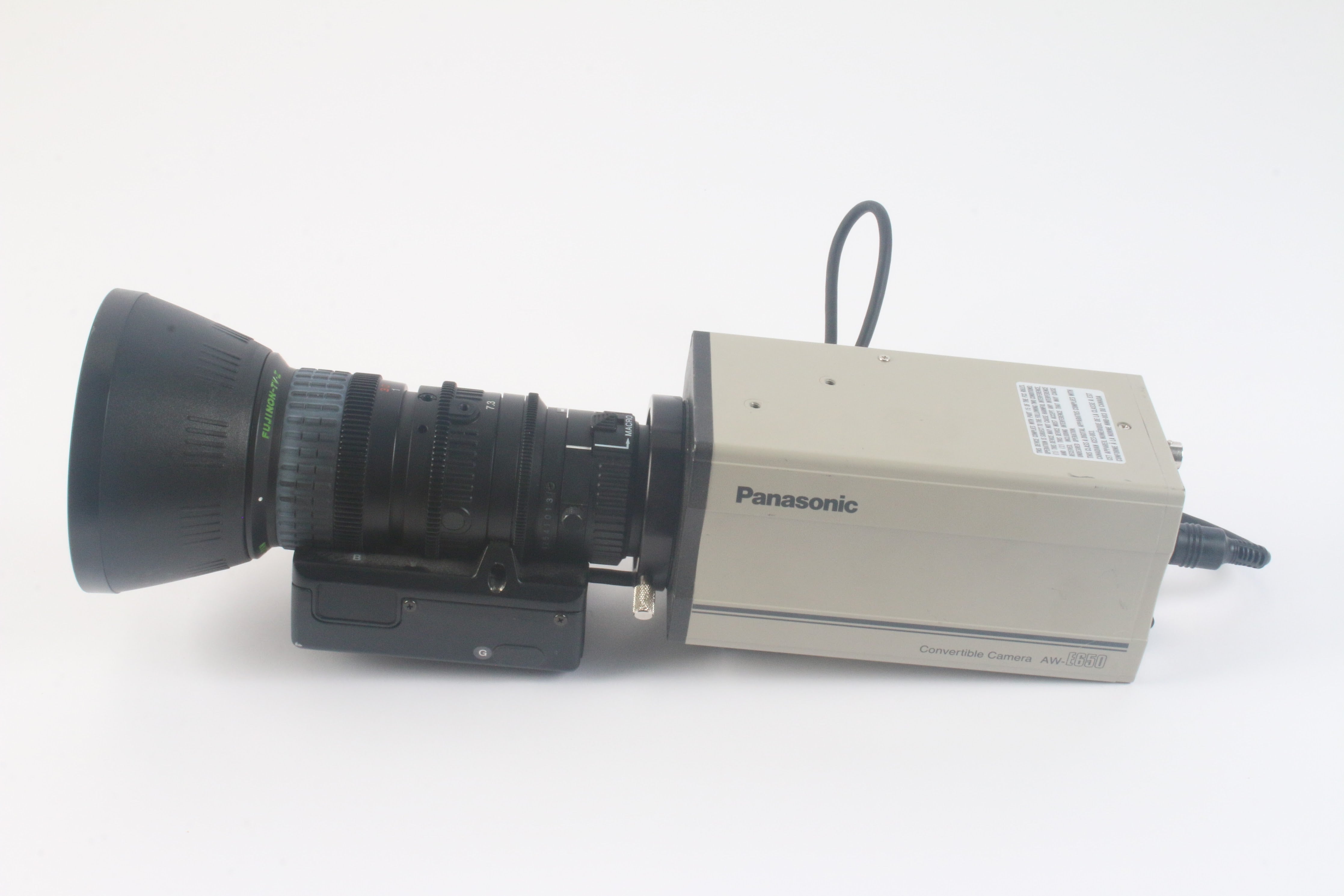 Panasonic AW-E650 Convertible Camera W Fujinon AW-LZ16MD73P 1:1.9/7.3 ...