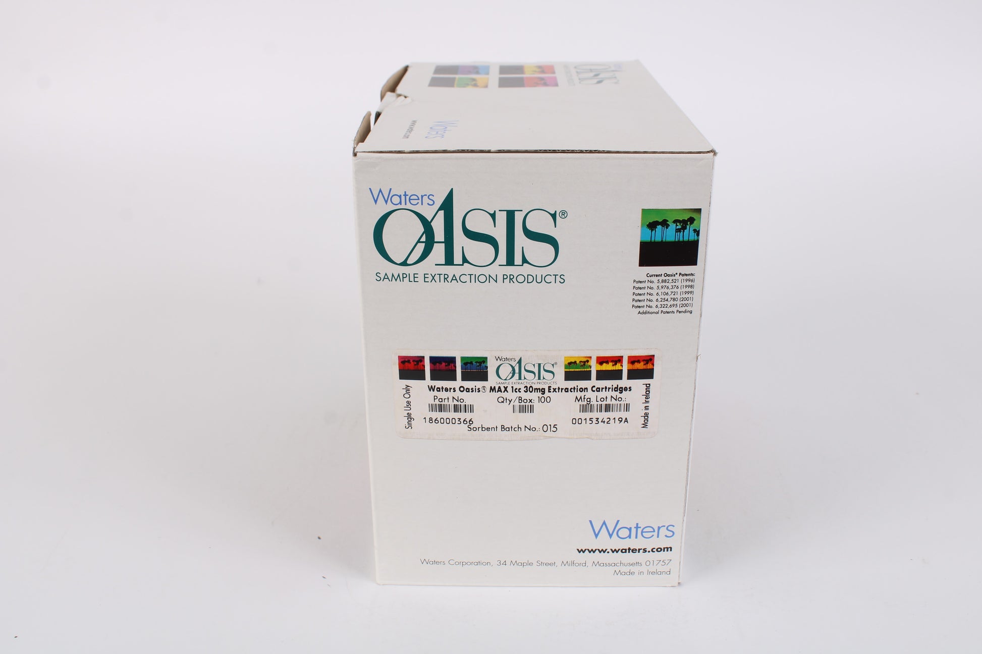 Waters 186000366 Oasis MAX 1cc 30mg Extraction Cartridges 10/Ea QTY 10 ...
