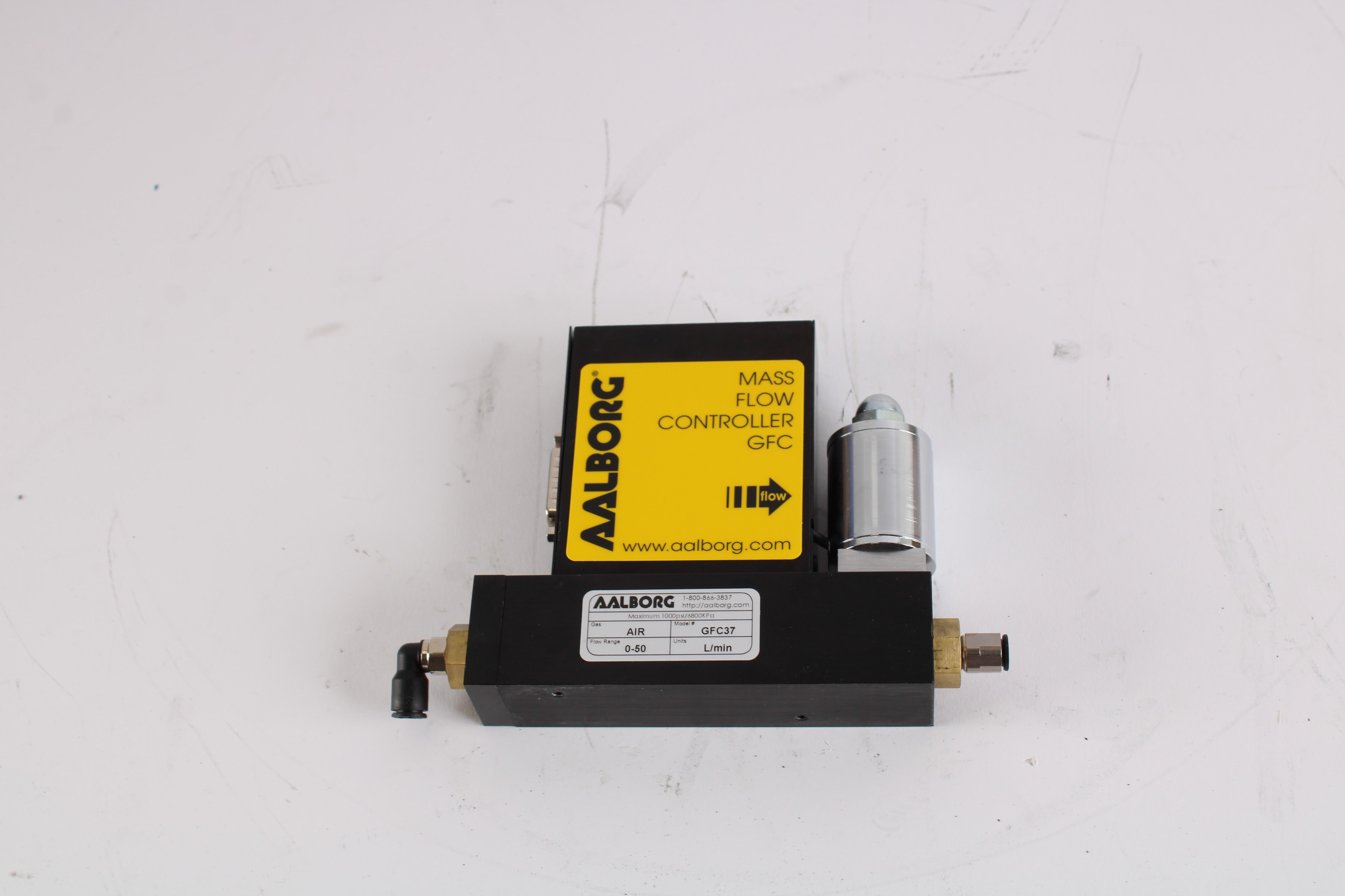 Aalborg GFC37 Digital Gas Flow Controller: Air, From Range 0-50, L/min ...