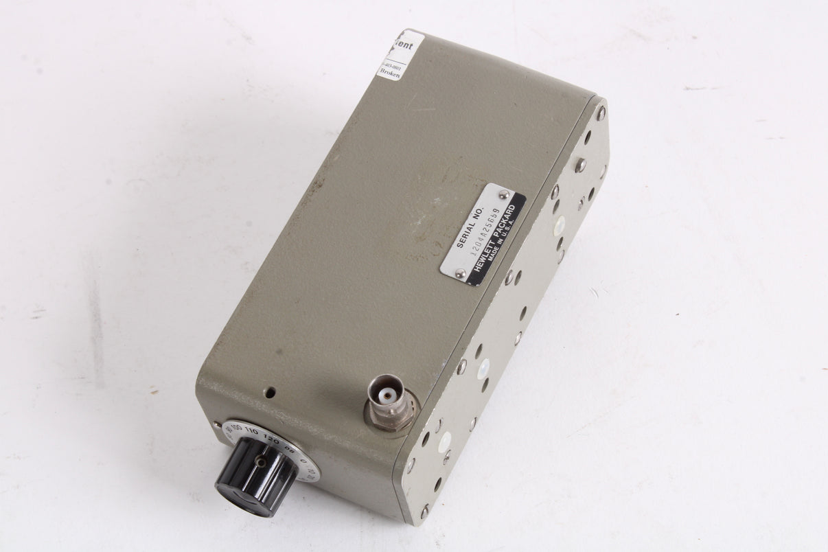 HP / Agilent / Keysight 355D VHF Attenuator 0.5 Watt 50 Ohms DC-1000MH – NTC Tech