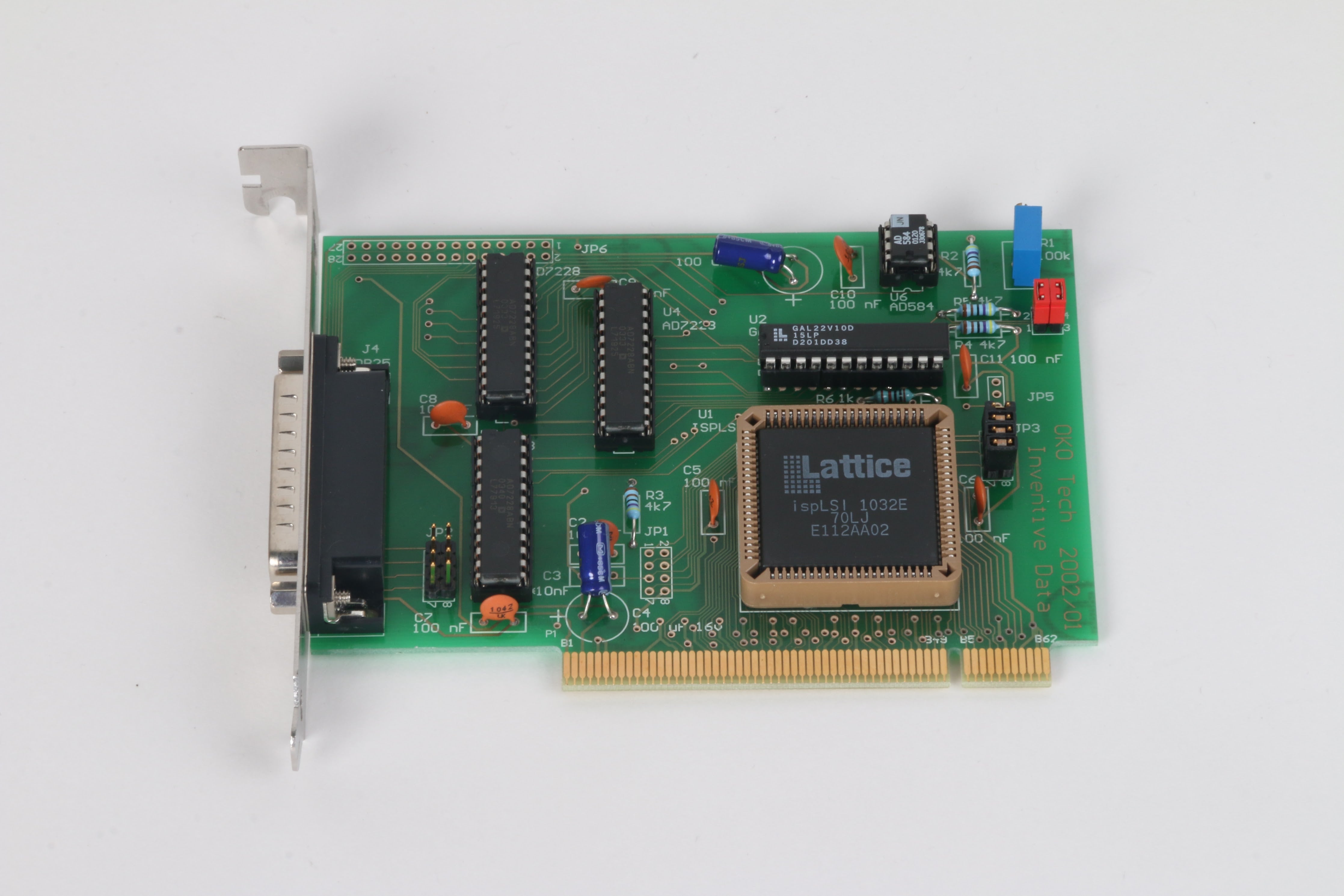 OKO Tech 2002/01 Inventive Data 24-Channel 8-Bit PCI DAC Board – NTC Tech