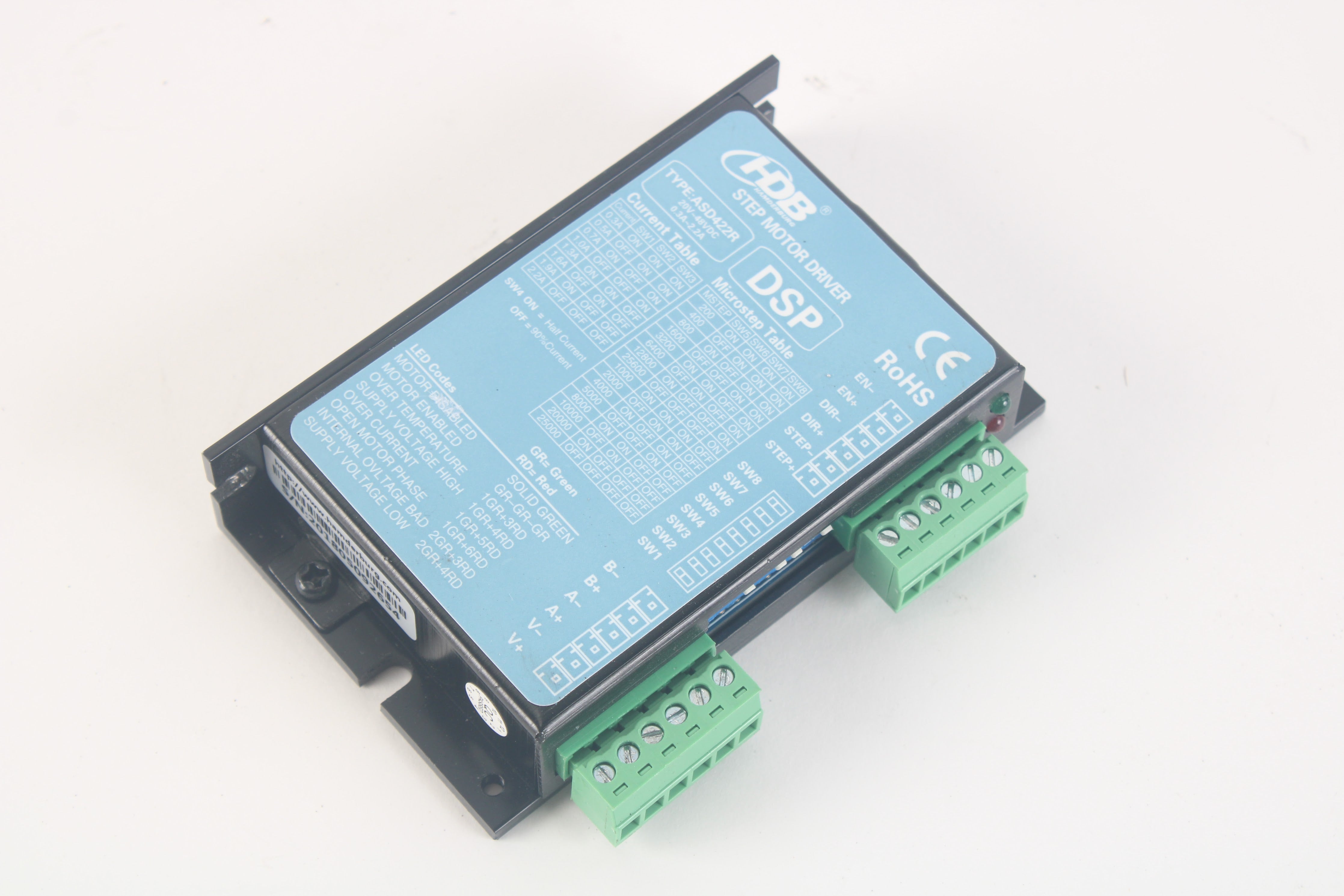 HDB ASD422R Two-Phase Stepper Motor Driver – NTC Tech