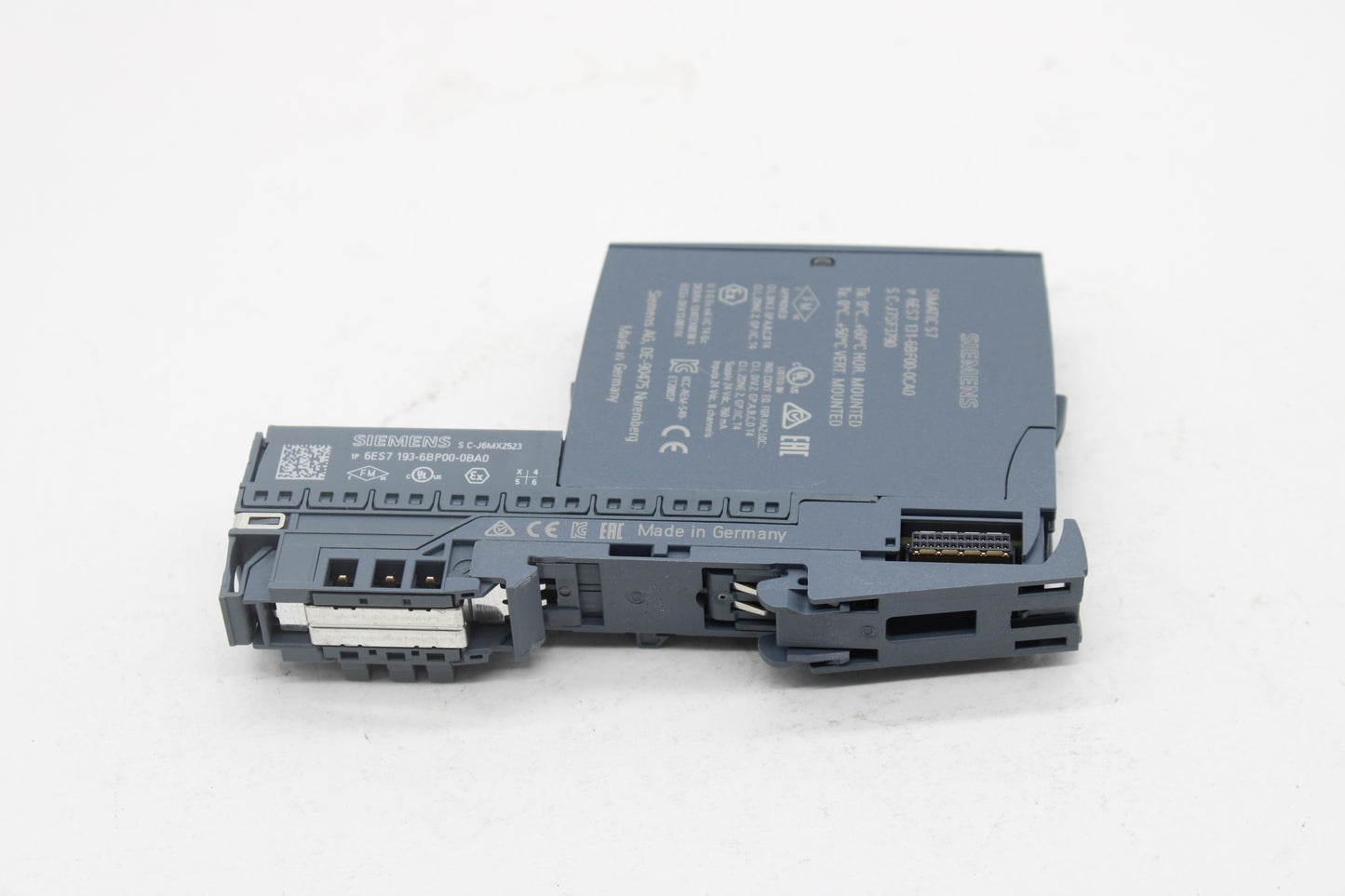 Siemens 6ES7131-6BF00-0CA0 digital input module 6ES7 193-6BP00-0BA0 Ba ...
