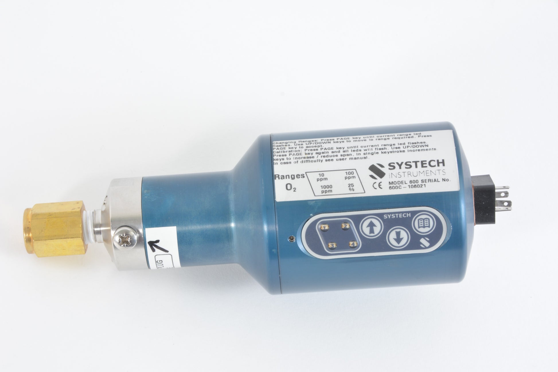 Systech Instruments Model 600 O2 Sensor – NTC Tech