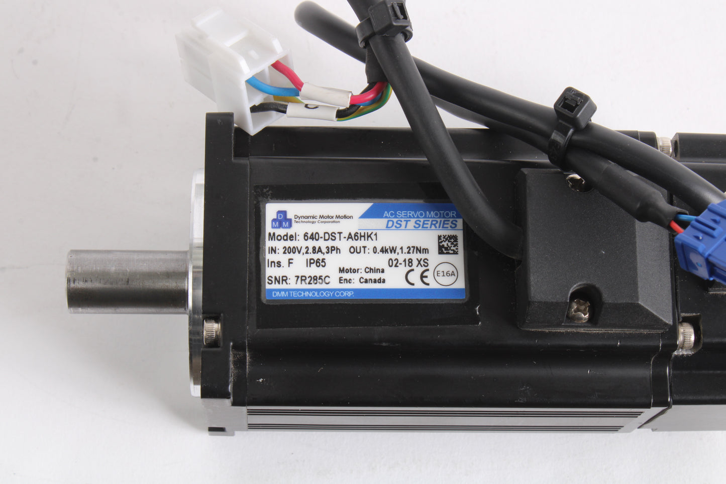 Dynamic Motor Motion 640-DST-A6HK1 0.4kW, 1.27Nm Motor – NTC Tech