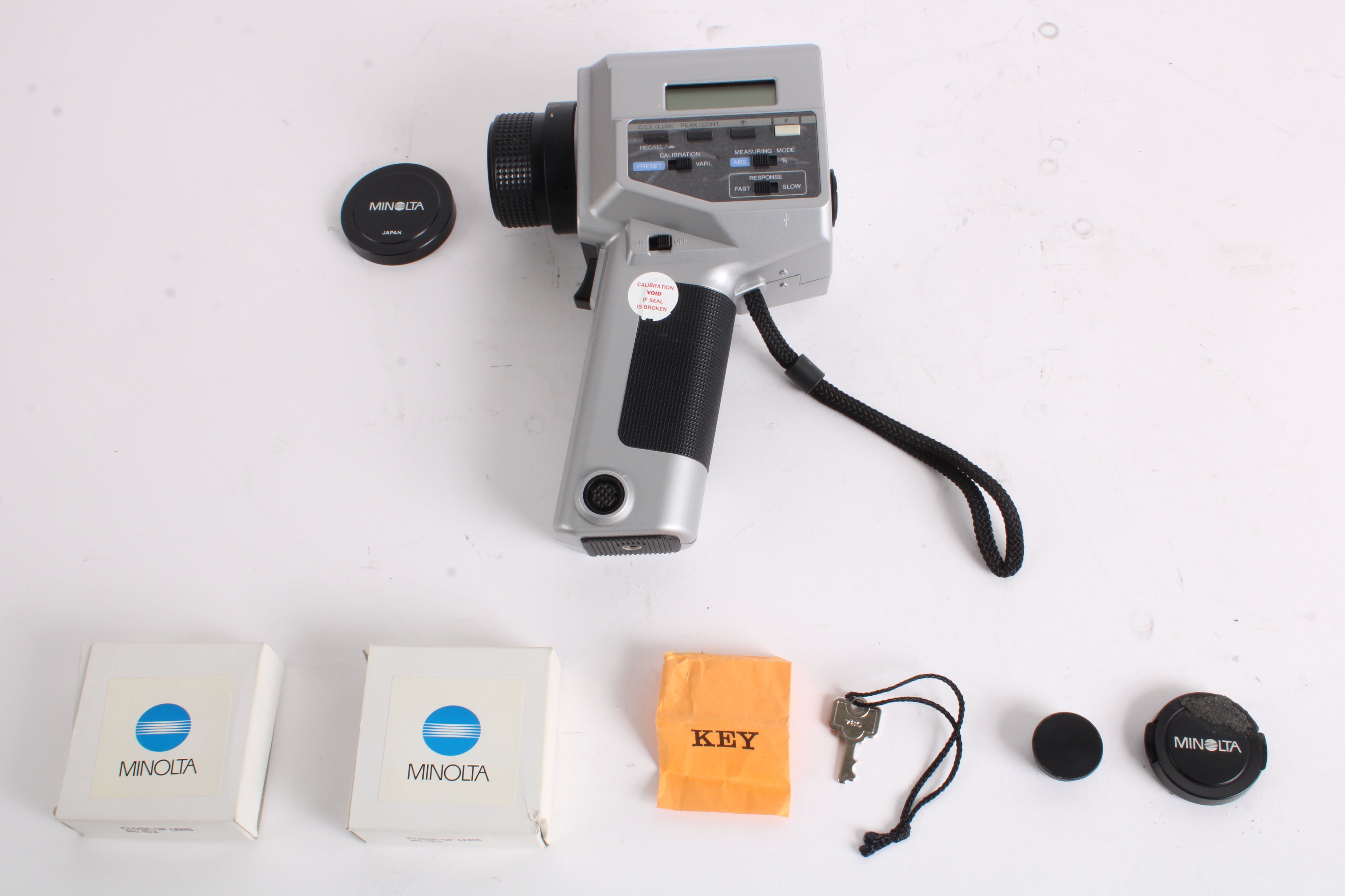 Konica Minolta LS-100 Precision Luminance Meter With Close Up Lens 153 ...