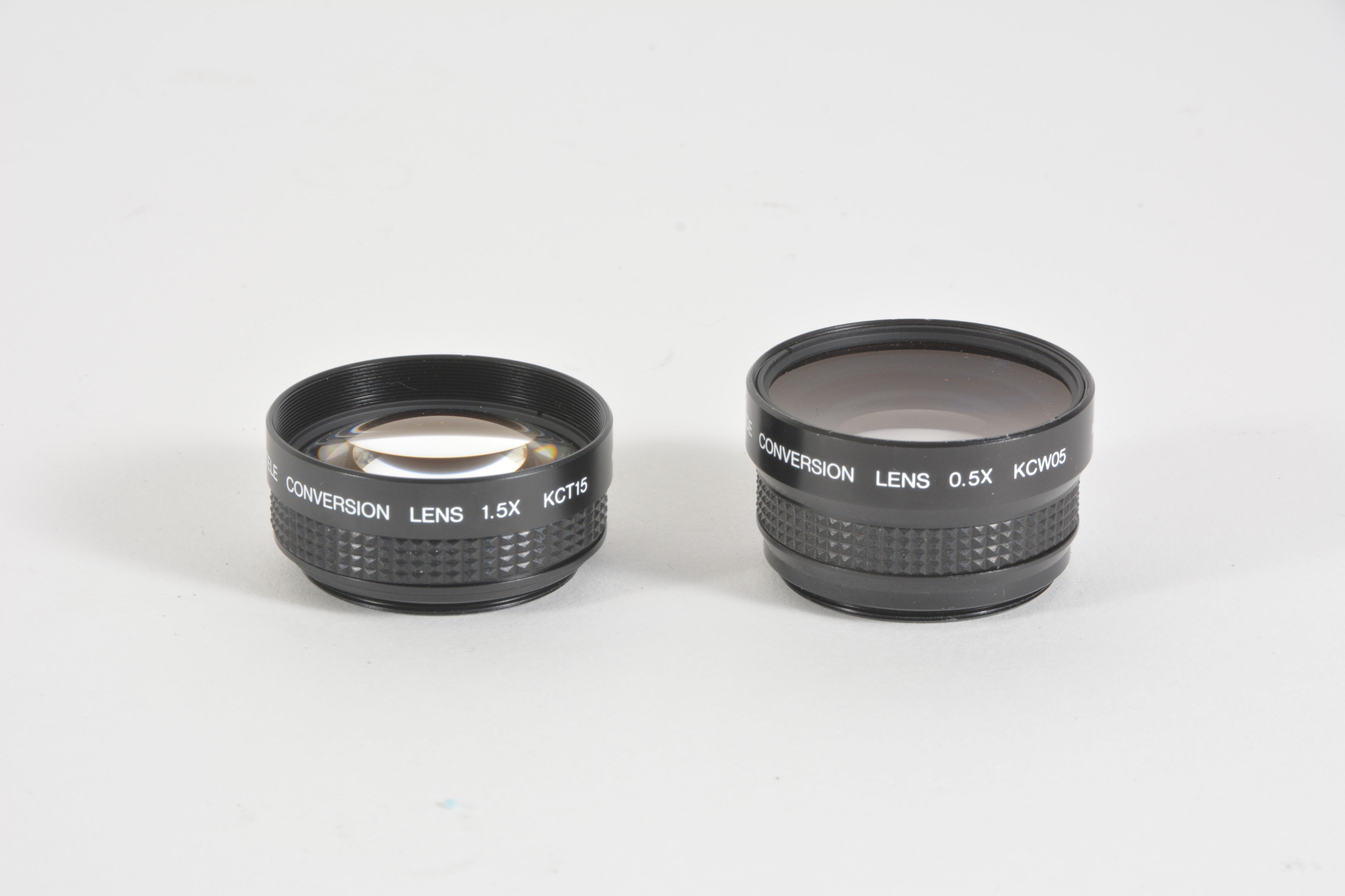 Kenko Wide Conversion Lens 0.5X KCW05 & KCT15 1.5X Conversion Lens ...