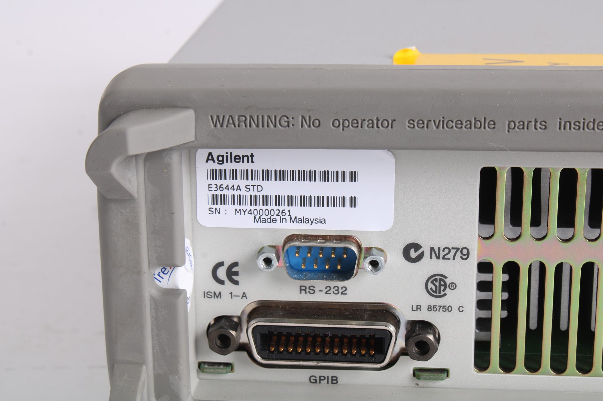 HP / Agilent / Keysight E3644A 0-8V,8A / 0-20V,4A Benchtop Power Suppl – NTC Tech