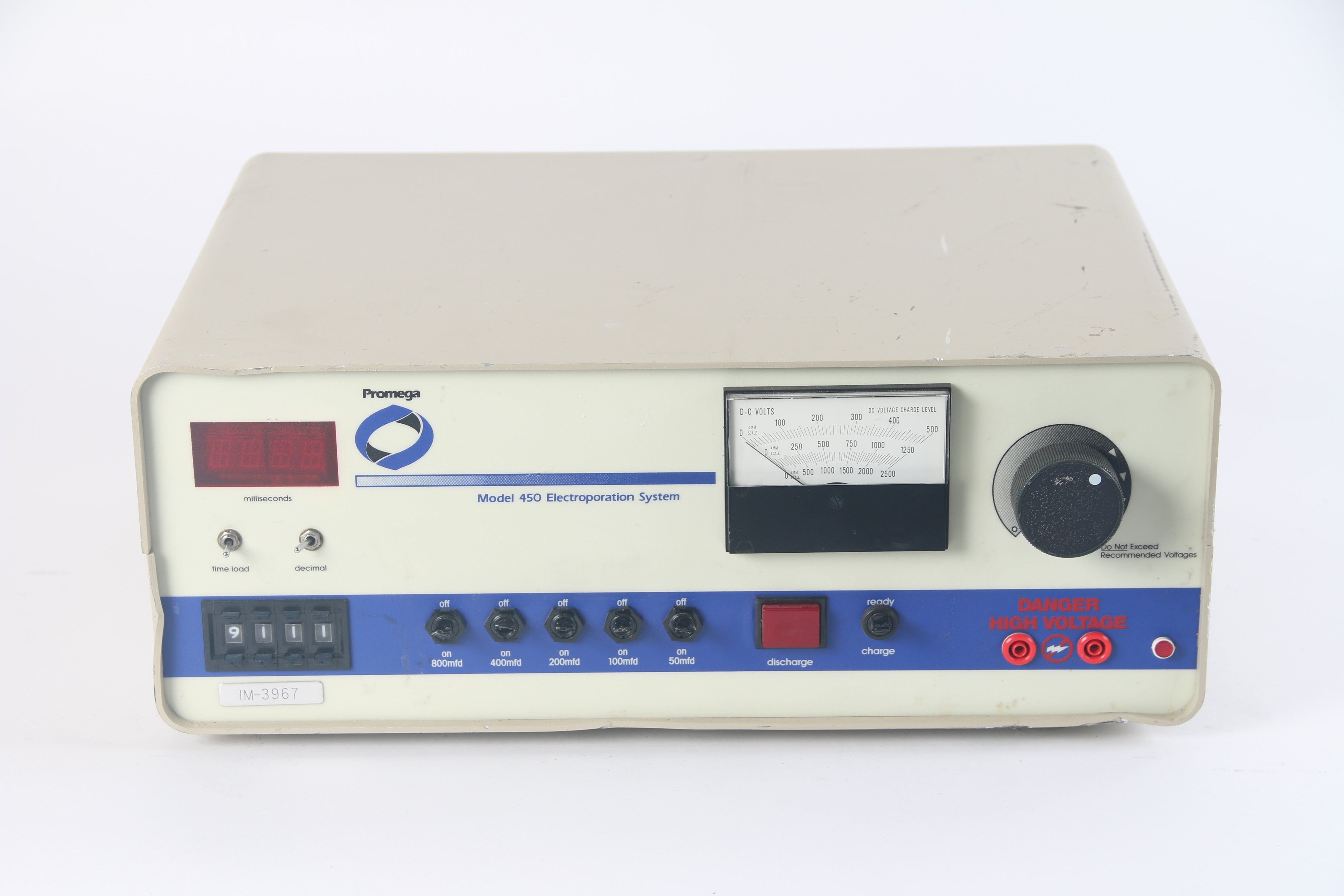 AS IS PDS Promega X-Cell 450 Electroporation System – NTC Tech
