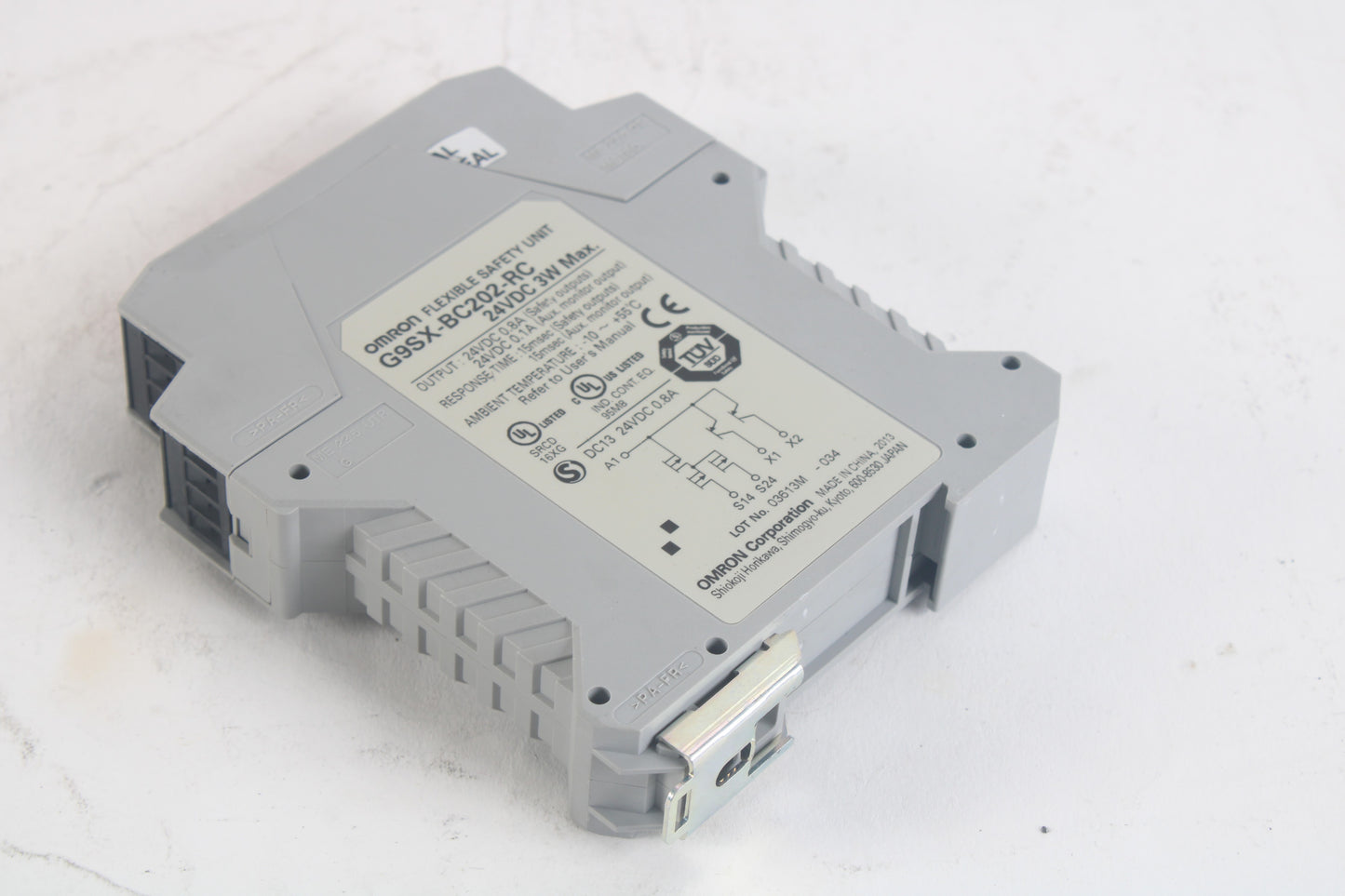 Omron G9SX-BC202-RC 24vdc 3w Max Flexible Safety Unit – NTC Tech