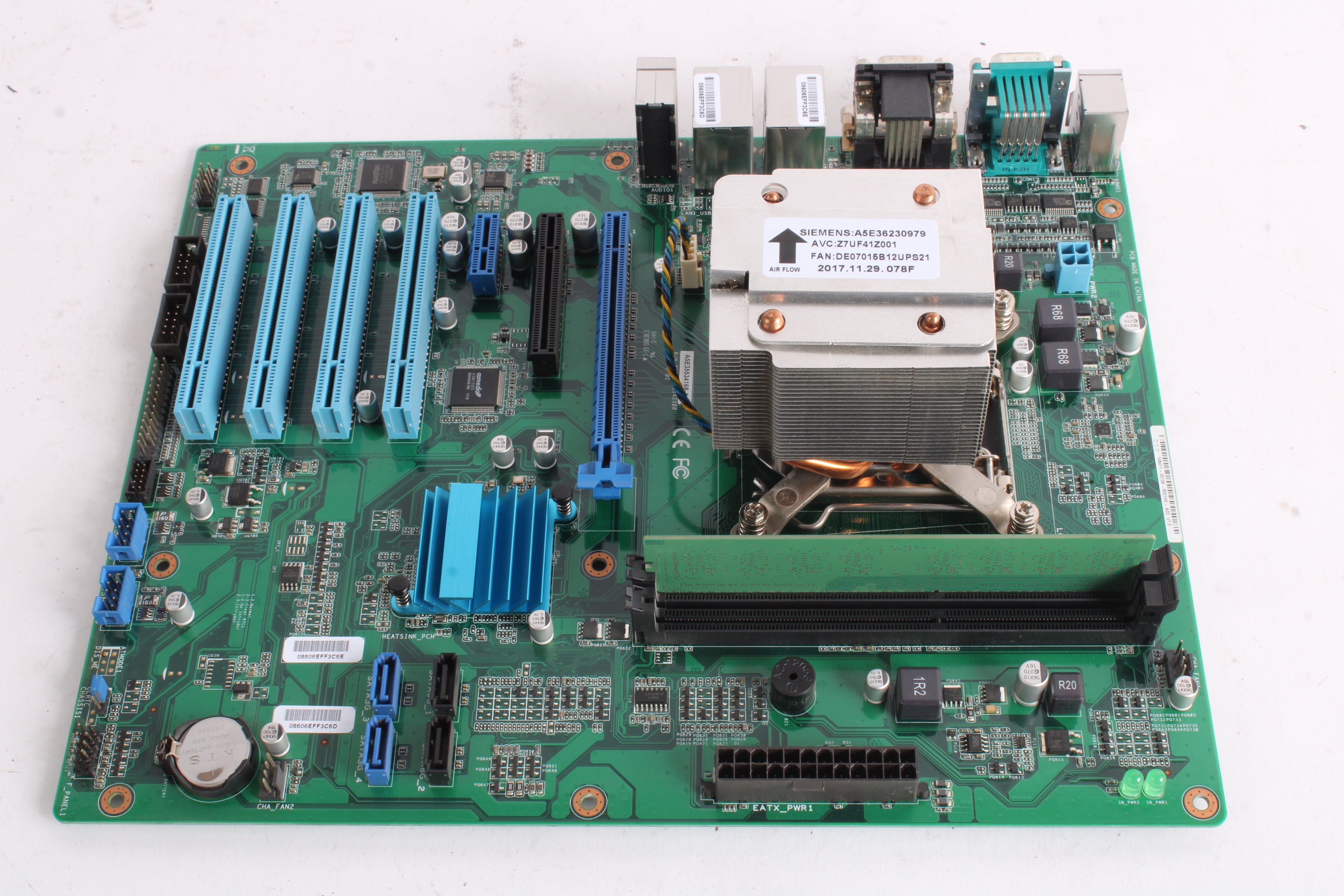 Siemens A5E35534168-A10 Control Motherboard Intel i5-4570S @ 2.90 GHz ...