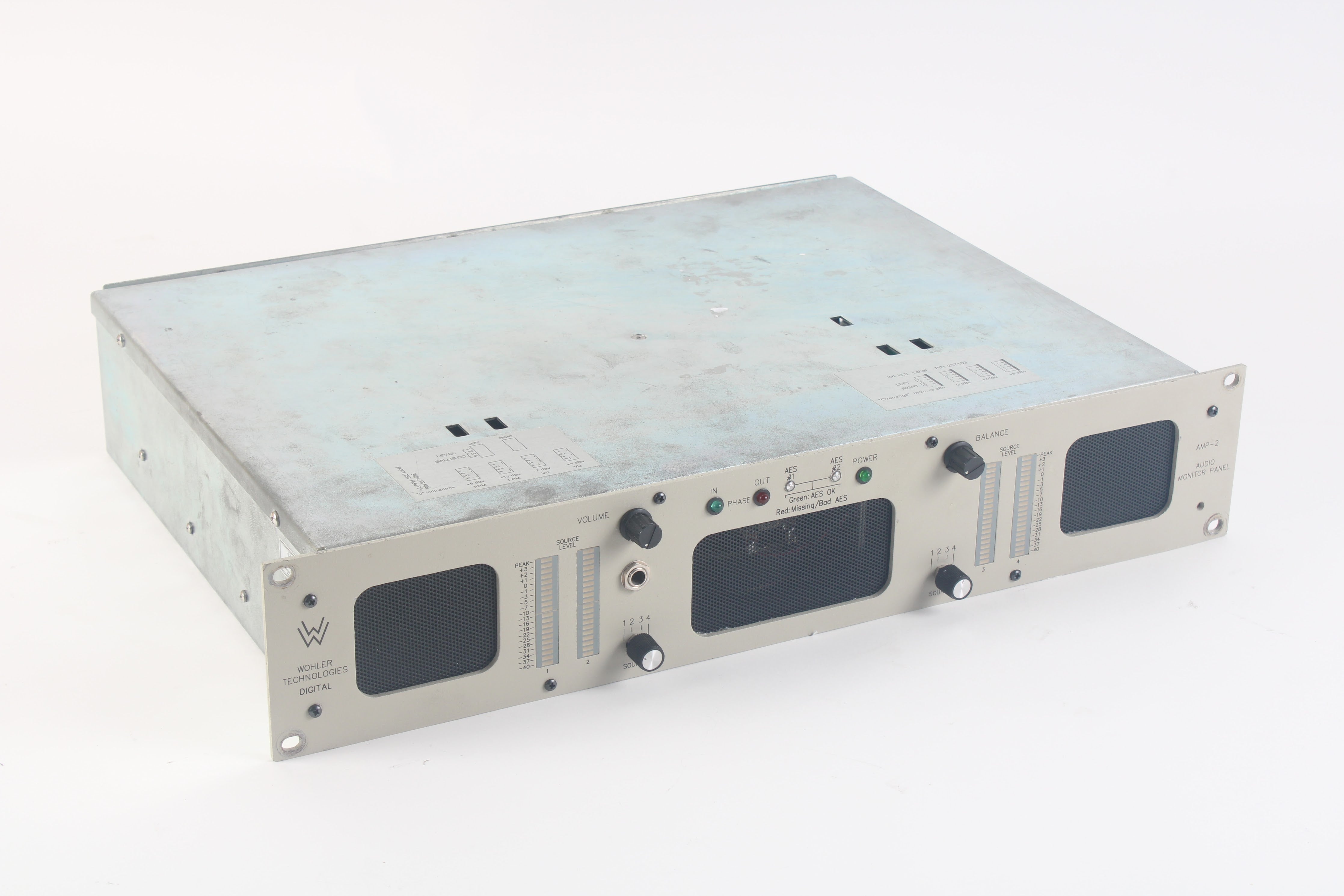 Wohler Technologies Digital AMP-2 Audio Monitor Panel – NTC Tech
