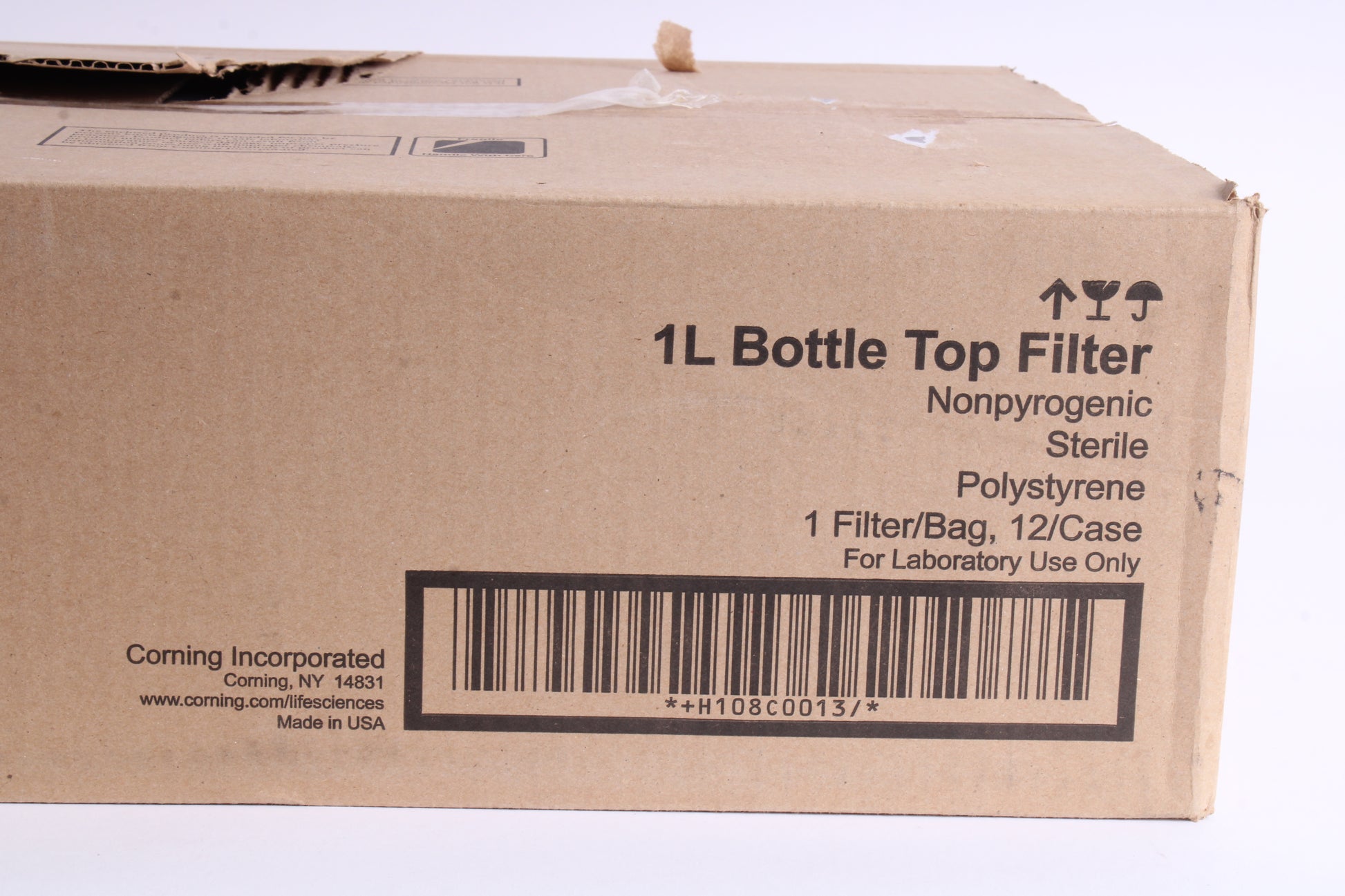 Corning 430015 1L Bottle Top Vacuum Filter 45mm Neck, 0.22um, 1pk 12 C ...