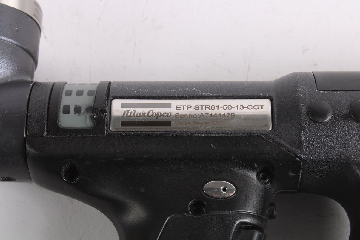 Atlas Copco ETP STR61-50-13-COT Pistol Cable Nutrunner Tensor STR 8436 ...