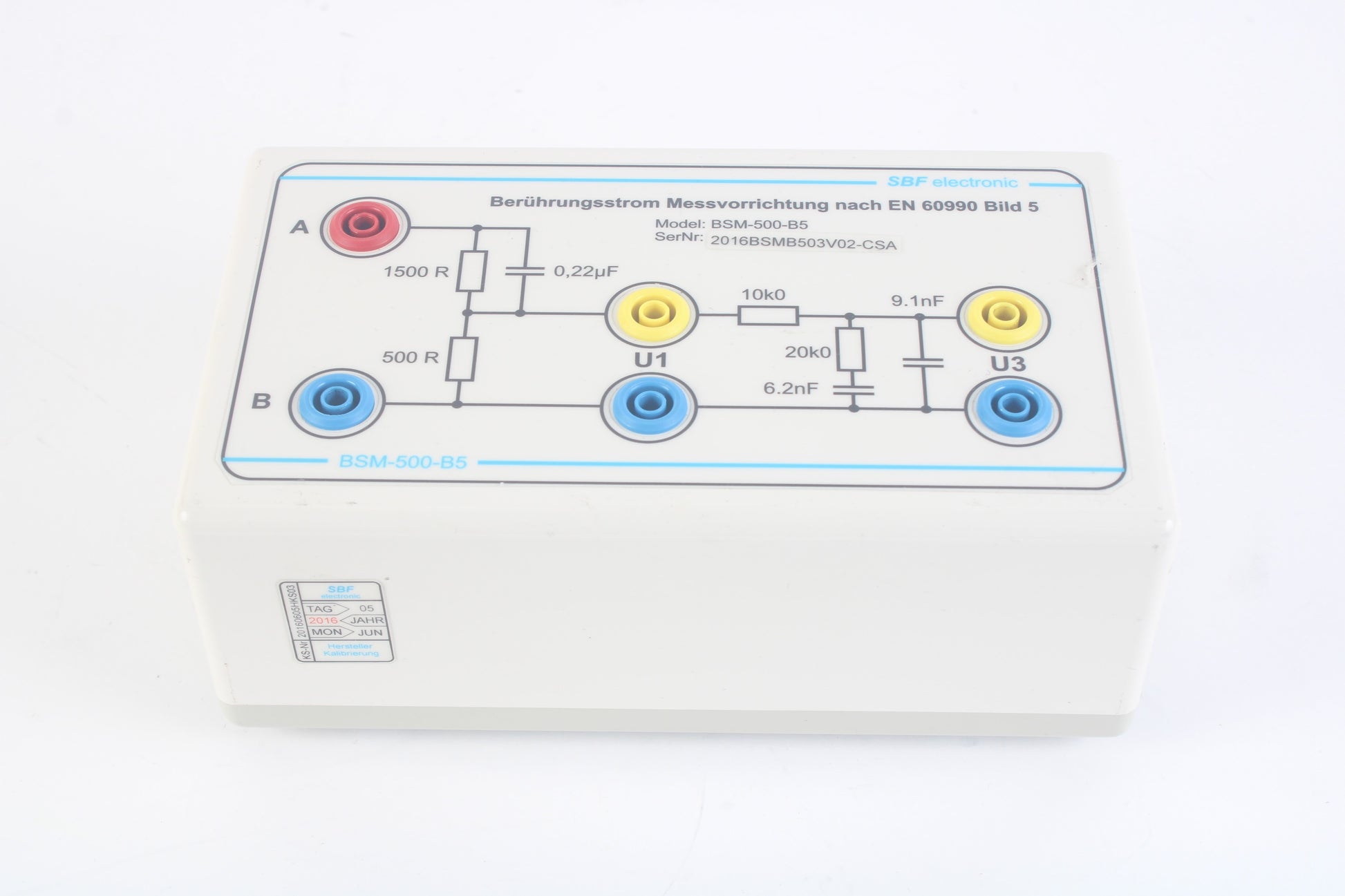 SBF Electronic BSM-500-B5 Leakage Current Test Box – NTC Tech