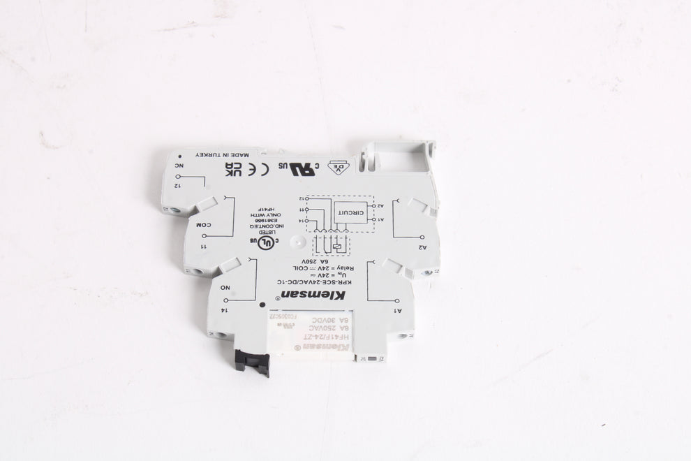 Klemsan HF41F/24-ZT Industrial Relay 24VDC 6A – NTC Tech
