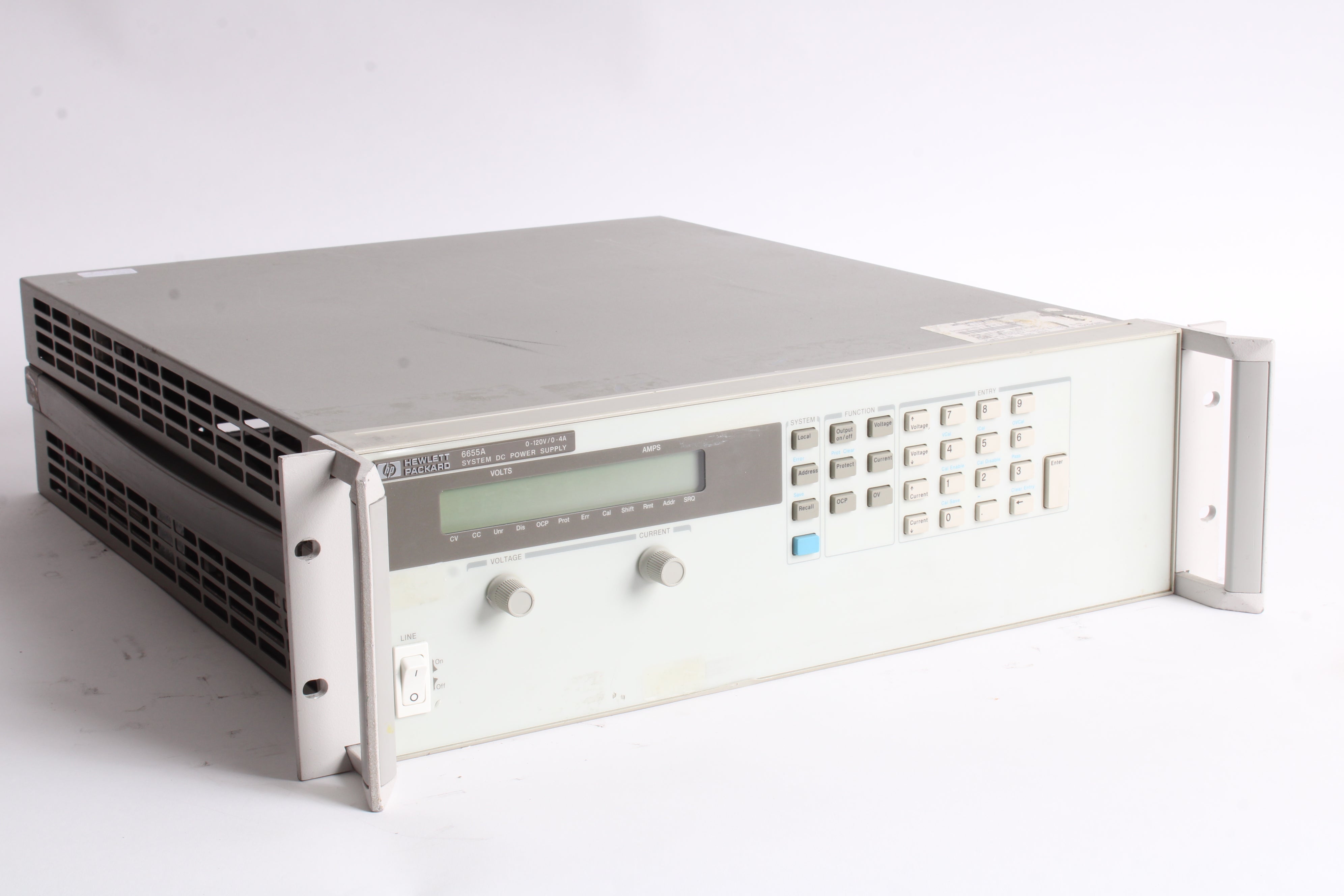 HP / Keysight / Agilent 6655A 0-120V 0-4A 480W GPIB DC Power Supply ...