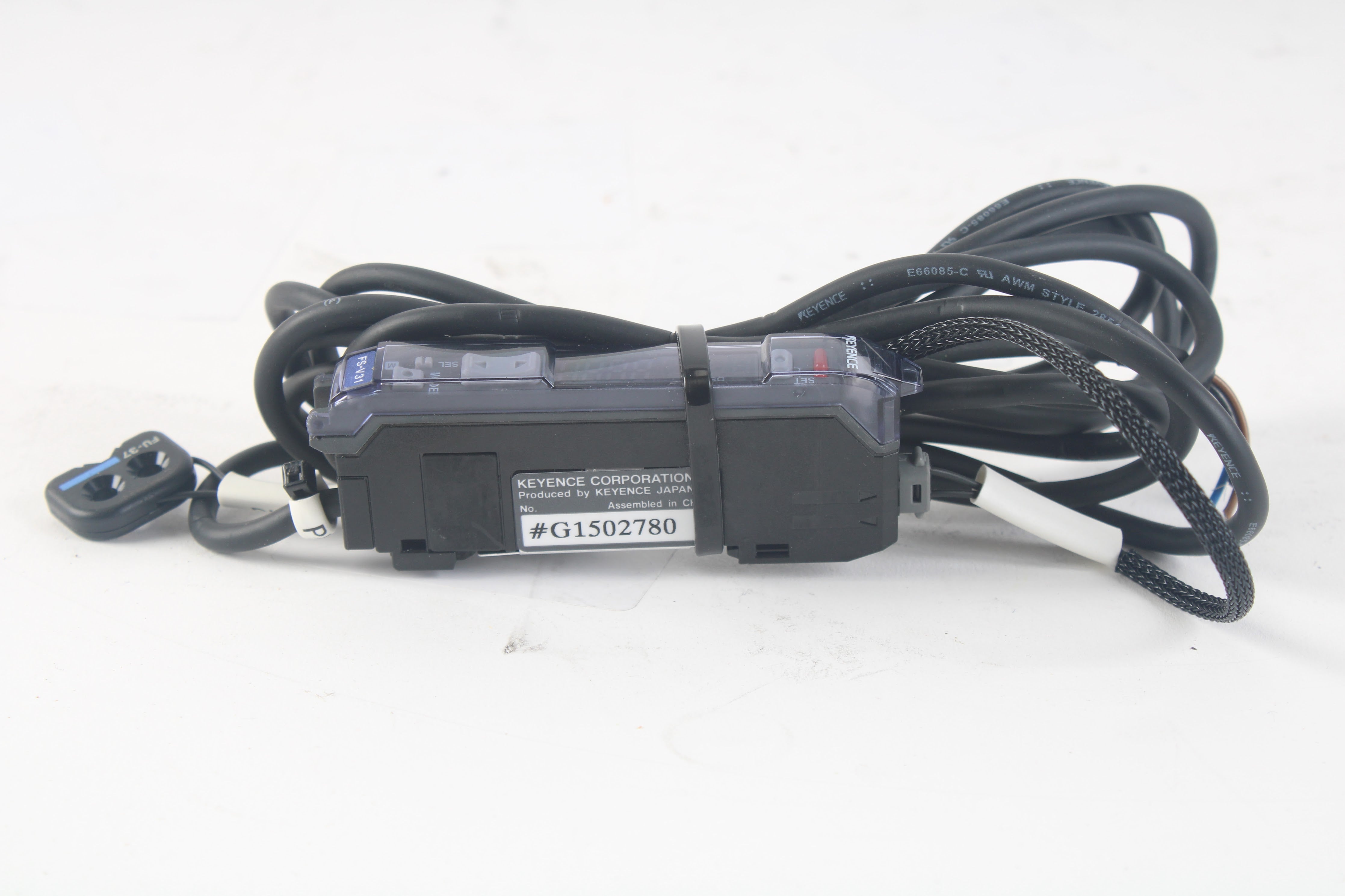 Keyence Fiber Optic Sensor Amplifier FS-V31 with FU-37 Sensor – NTC Tech