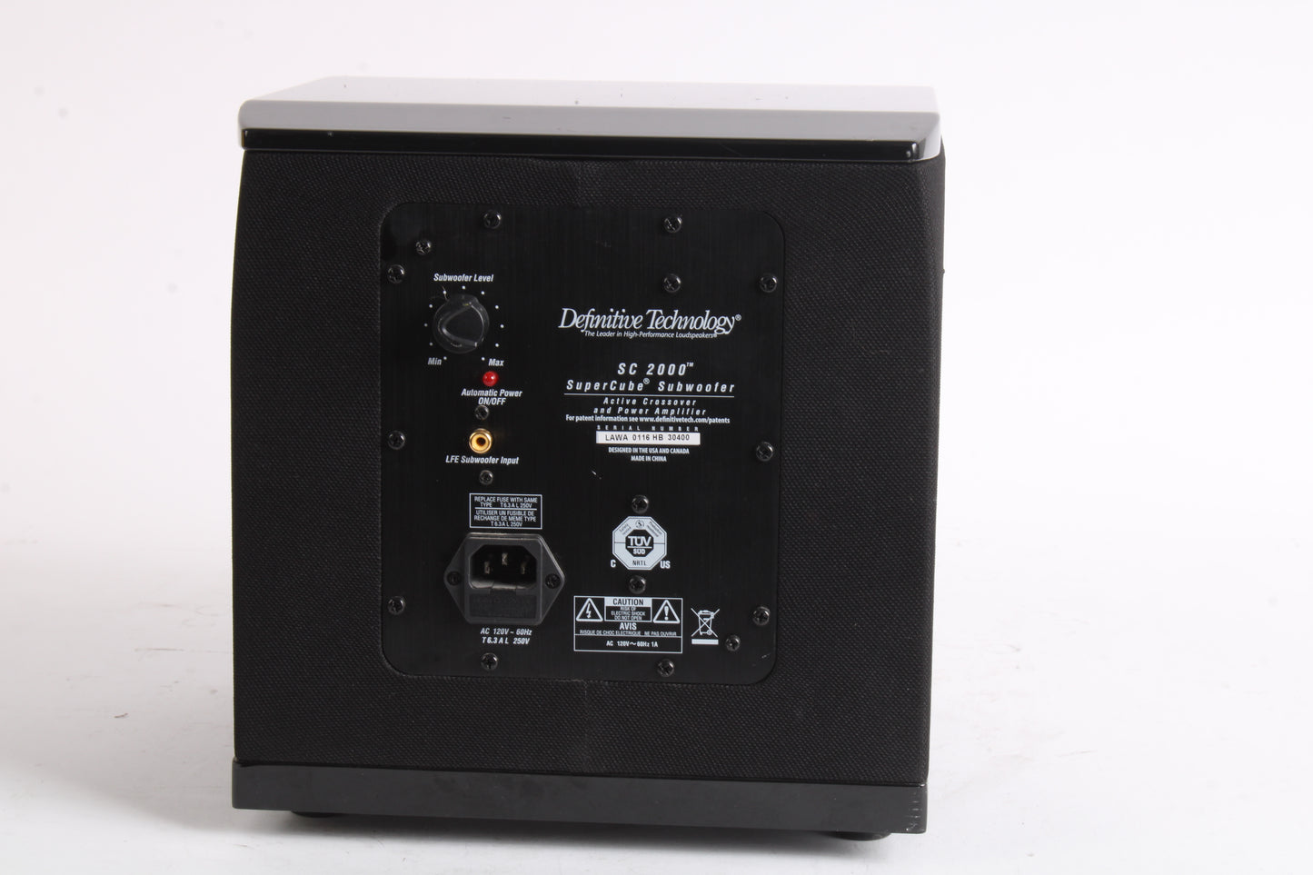 Definitive Technology SC2000 SuperCube Powered Subwoofer 7.5" – NTC Tech