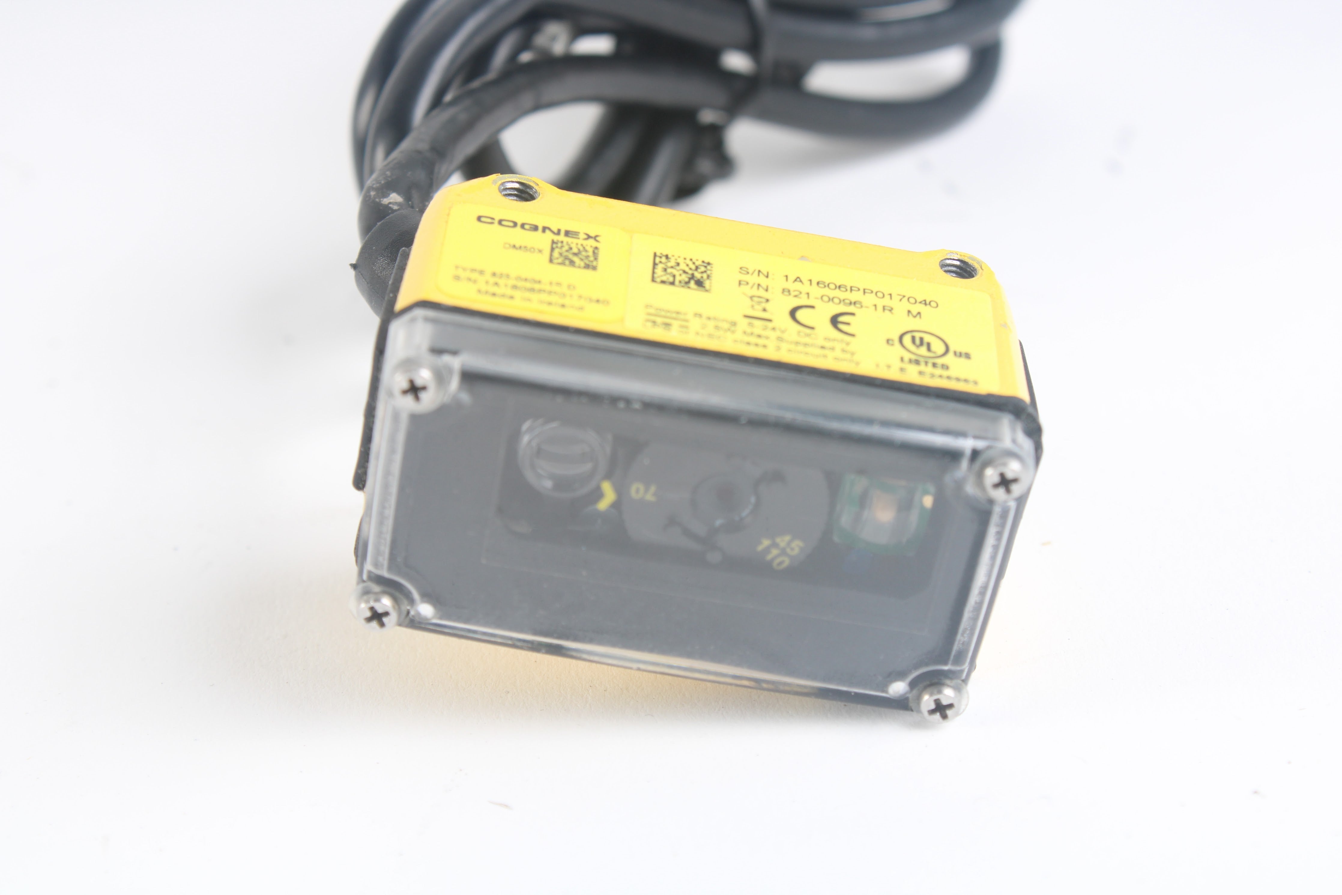 Cognex DM50X Bar Code Scanner Reader 821-0096-1R – NTC Tech