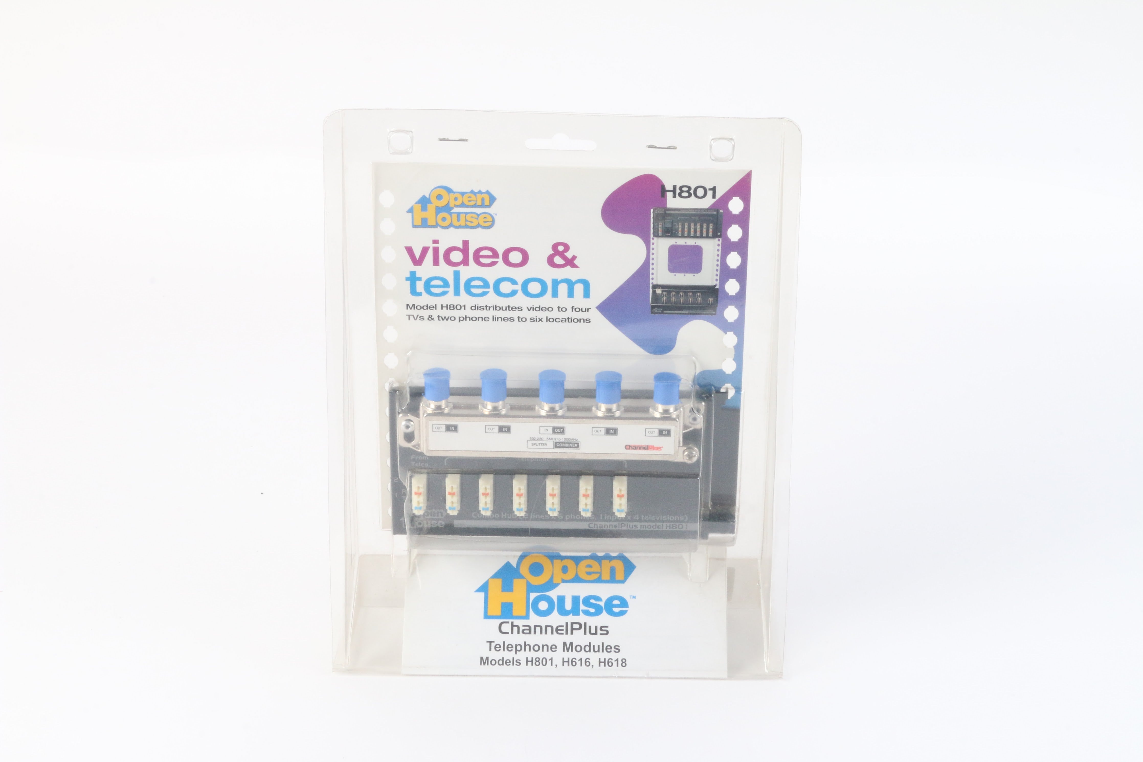 Open House / Channel Plus H801 Telephone/Video Combination Hub 7826440 ...