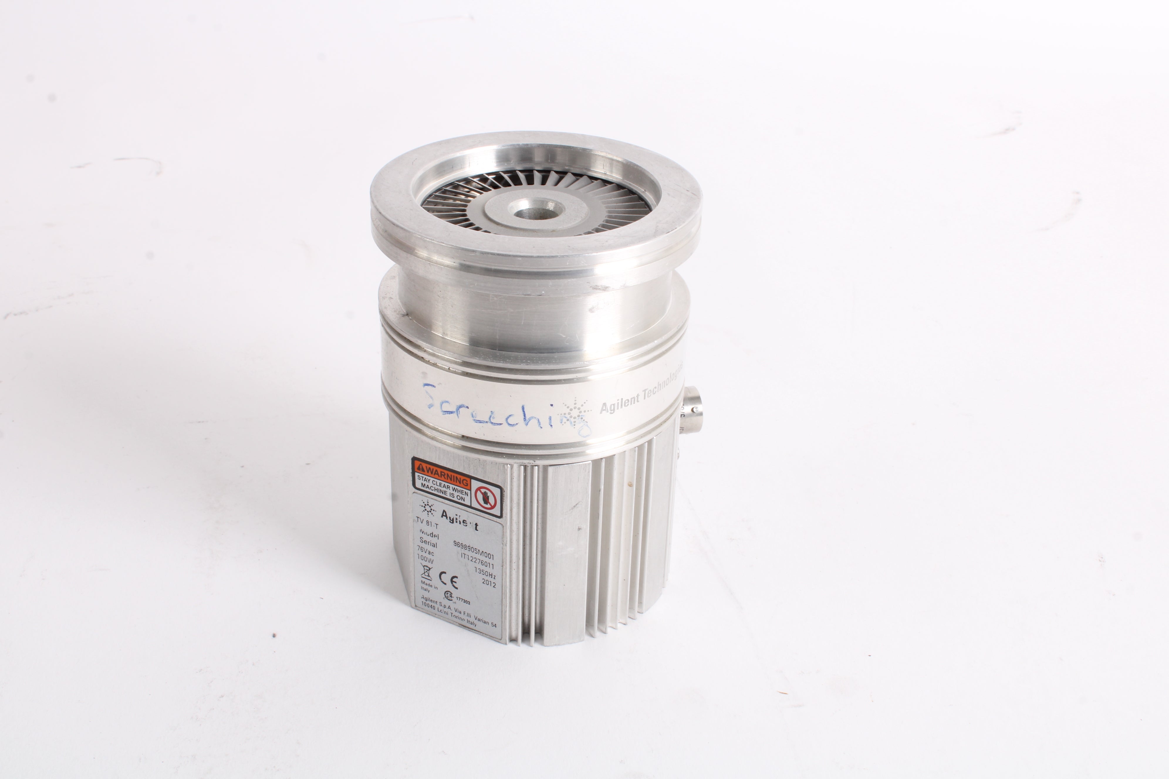 Agilent Technologies 9698905M001 Turbo-V 81-T Pump - AS IS – NTC Tech
