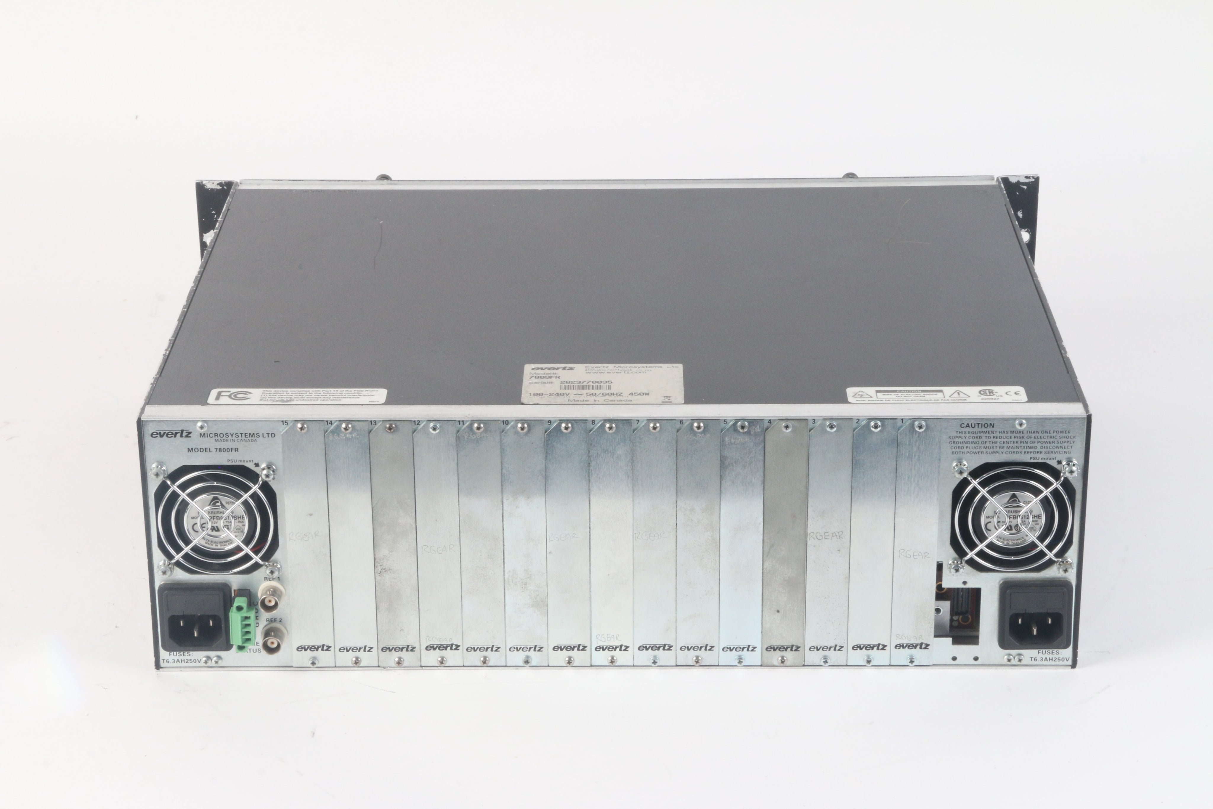 Evertz 7800FR Multiframe Controller – NTC Tech