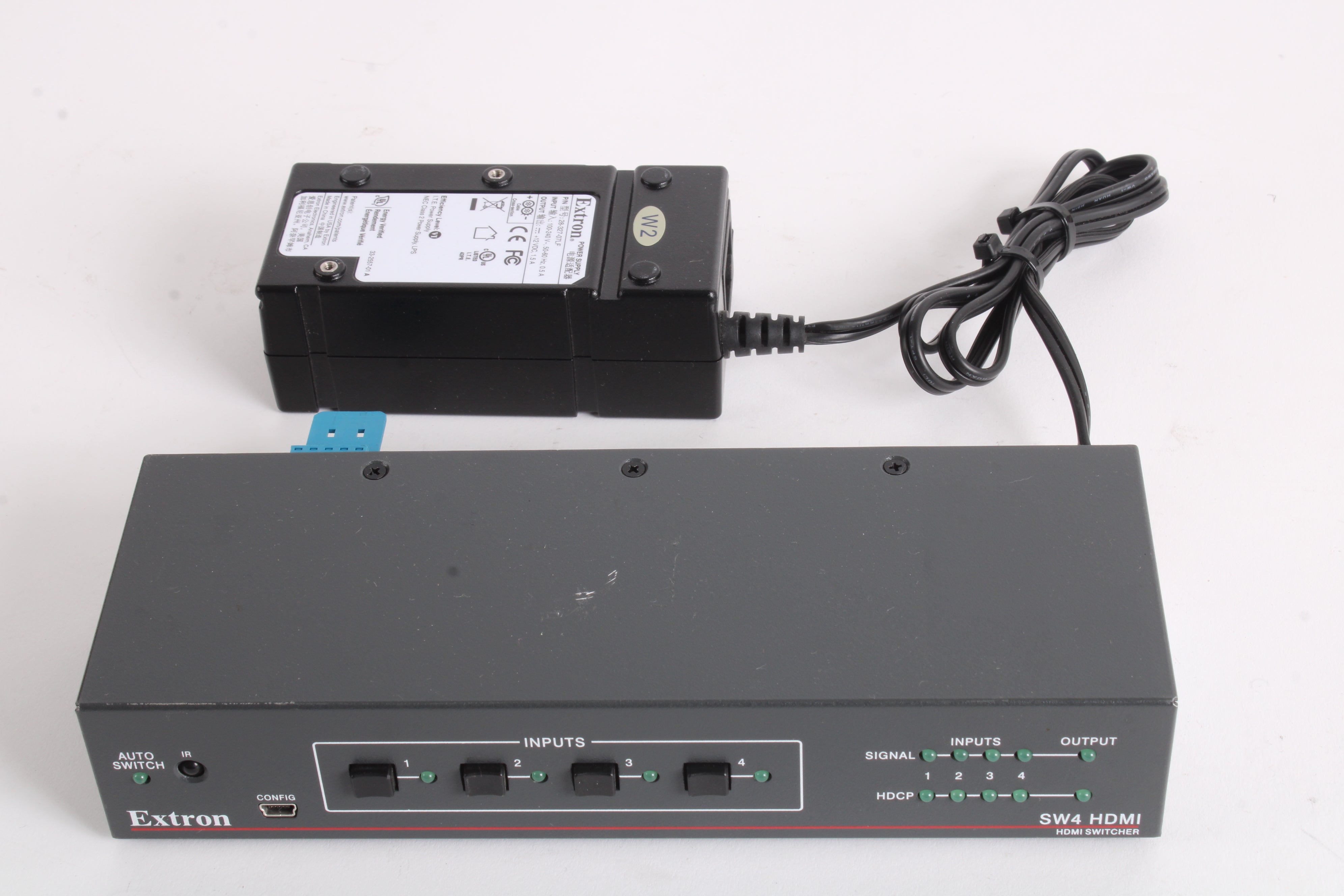 Extron SW4 HDMI with EDID Minder Switcher With Power Supply – NTC Tech