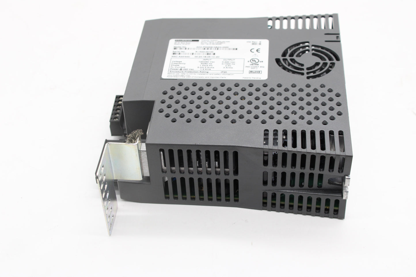 Kollmorgen AKD-P00306-NBAN-0000 120/240 3PH Servo Drive – NTC Tech