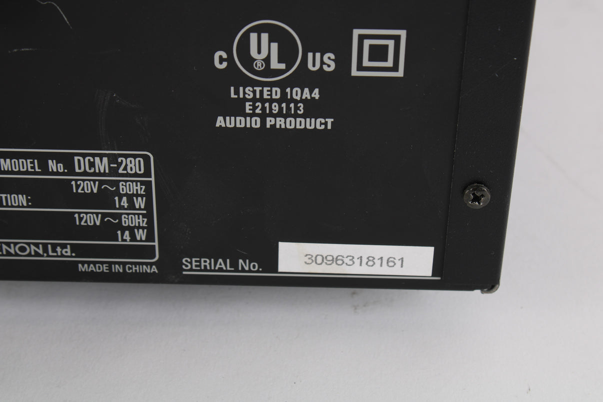 Denon DCM-280 5-Disc Carousel CD Auto Changer – NTC Tech