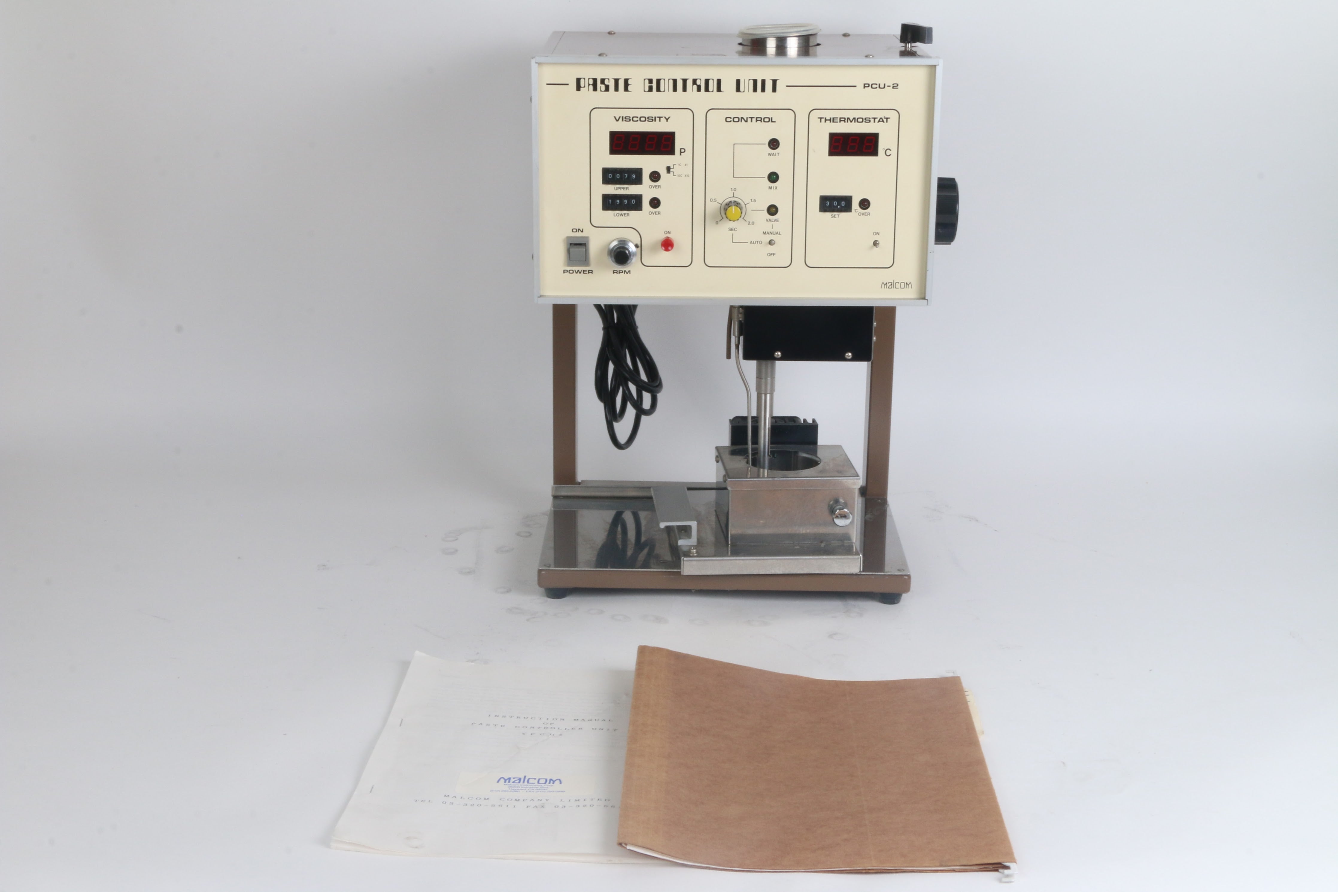 AS IS Malcom PCU-2-1 Paste Control Unit – NTC Tech