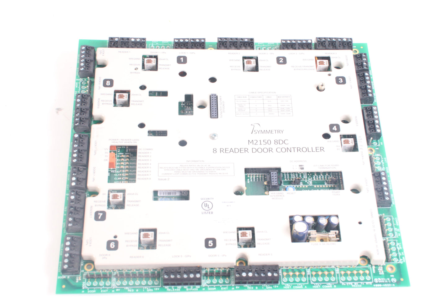 Symmetry M2150 8DC 8 Reader Door Controller - No Module – NTC Tech