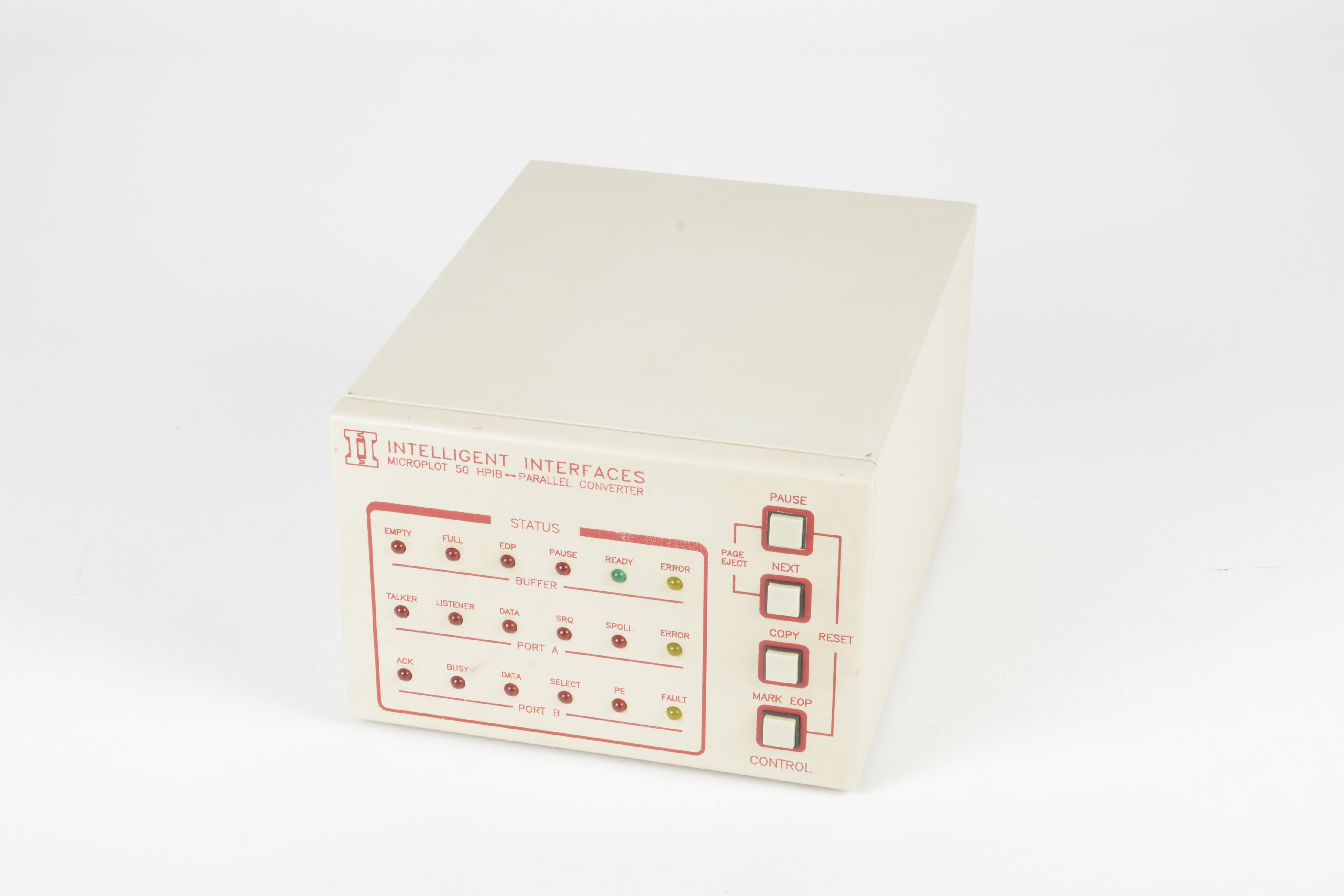 Intelligent Interfaces Microplot 50 HPIB Parallel Converter – NTC Tech