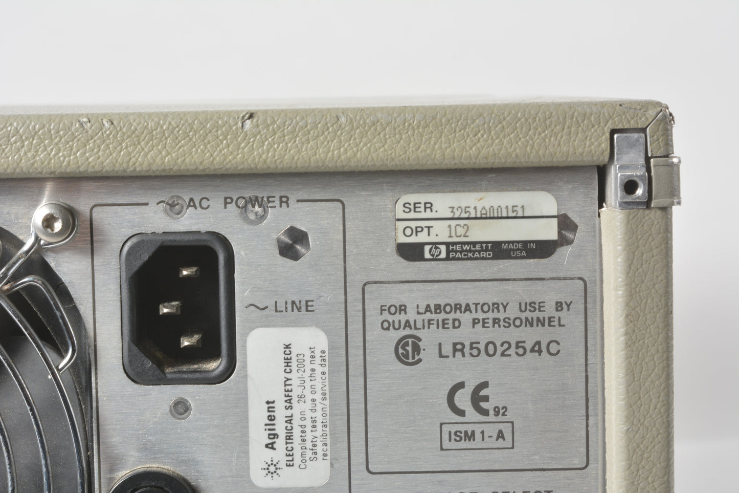 HP Agilent Keysight 89440A Vector Signal Analyzer (IF), DC-1800MHz ...