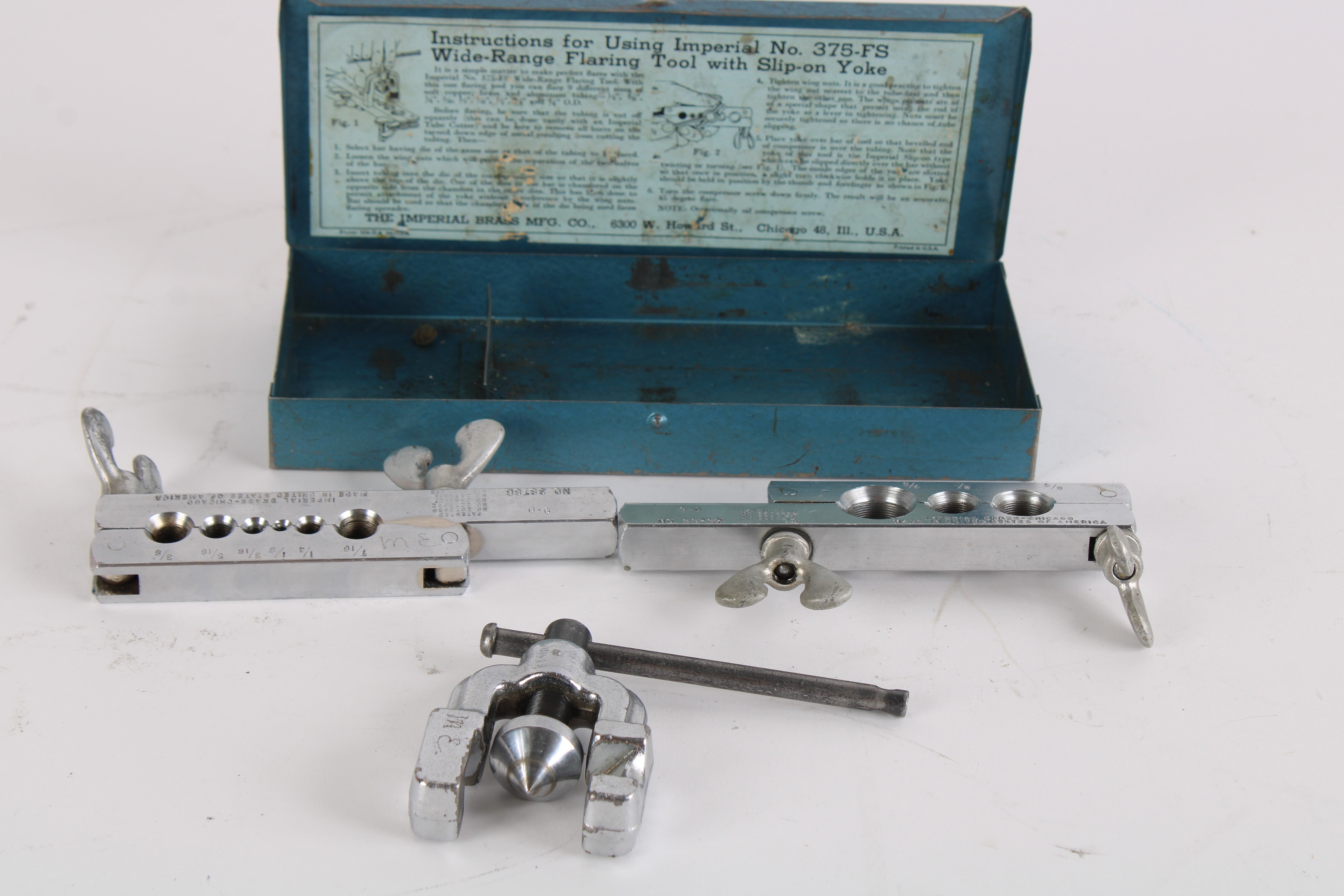 Imperial Brass 375-FS Wide-Range Flaring Tool With Slip-on Yoke – NTC Tech