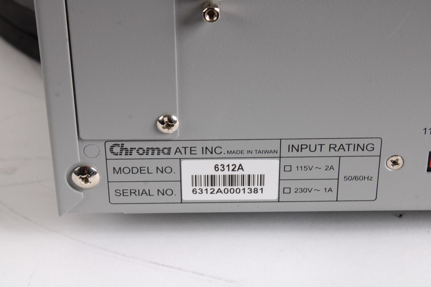 Chroma 6312A DC Electronic Load Mainframe With 63101A DC Electronic Lo – NTC Tech