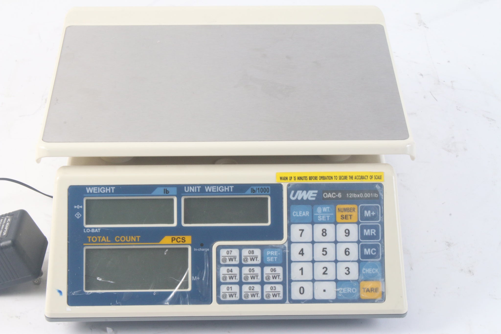 UWE OAC-6 OAC Series Counting / Inventory Scale With Power Supply – NTC ...