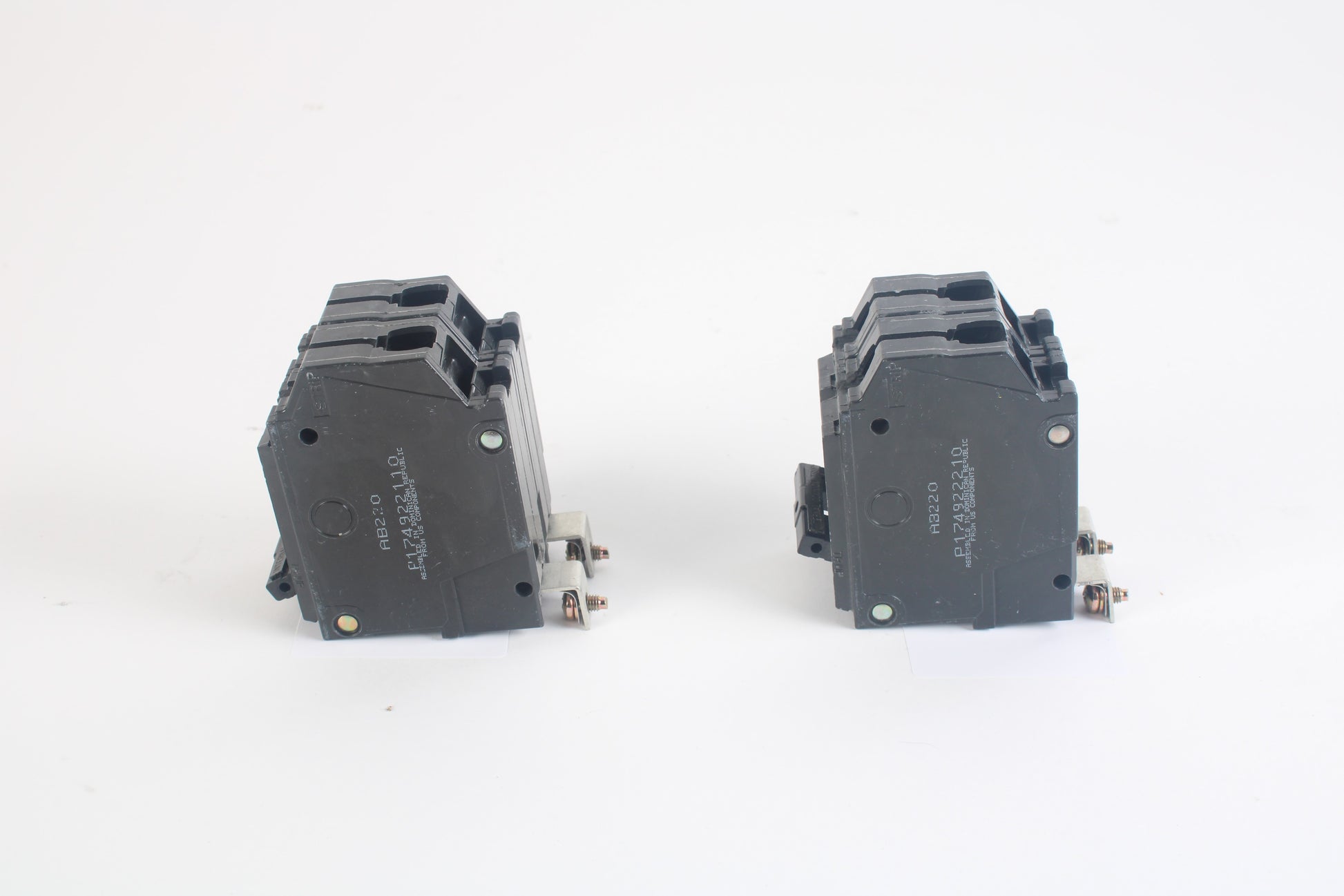 Siemens TYPE THOB 20A 2 Pole Unit - Lot of 2 Miniature Circuit Breaker ...