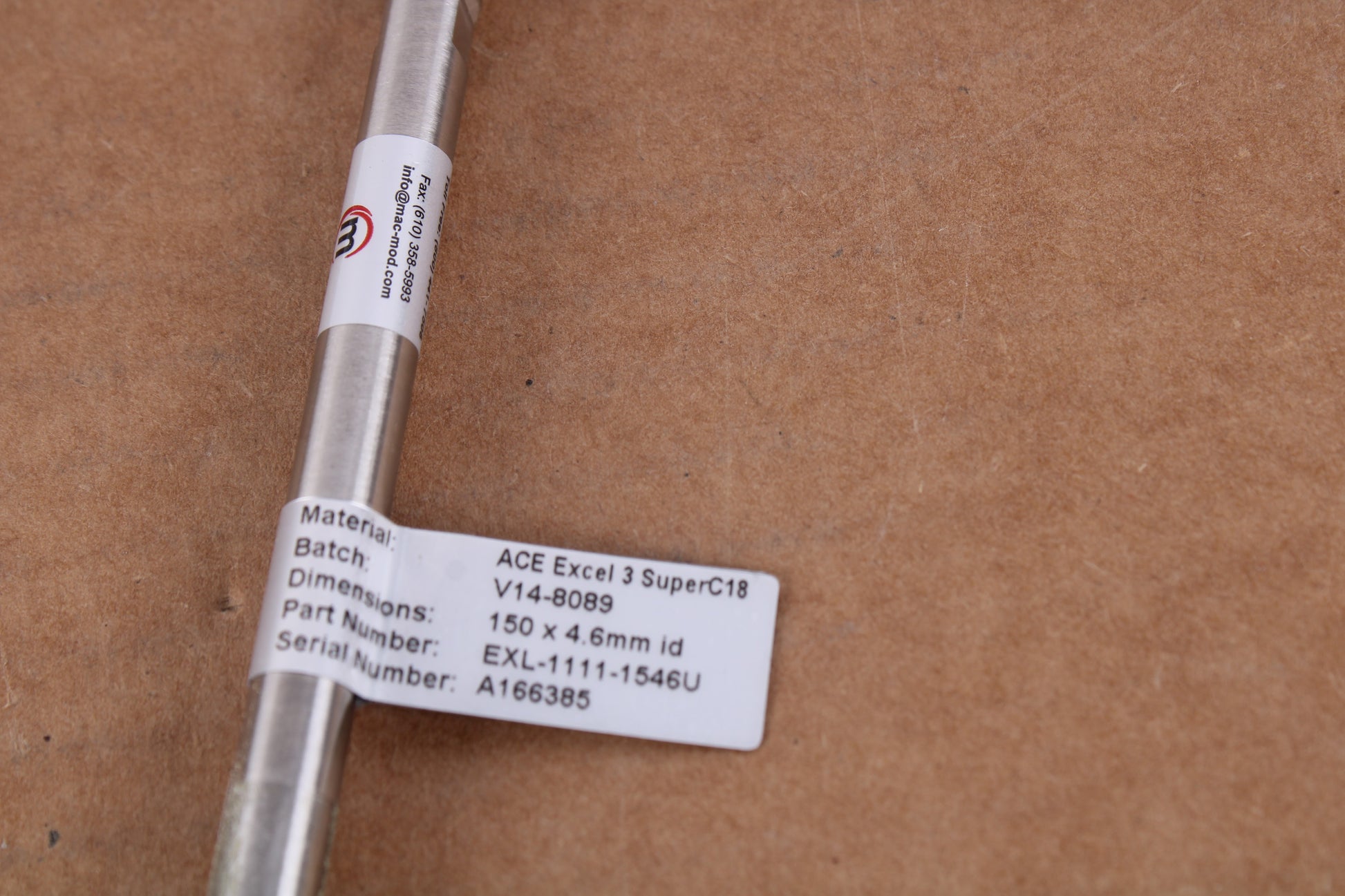 Ace EXL-1111-1546U Excel 3 Super C18 150x4.6mm HPLC Column – NTC Tech