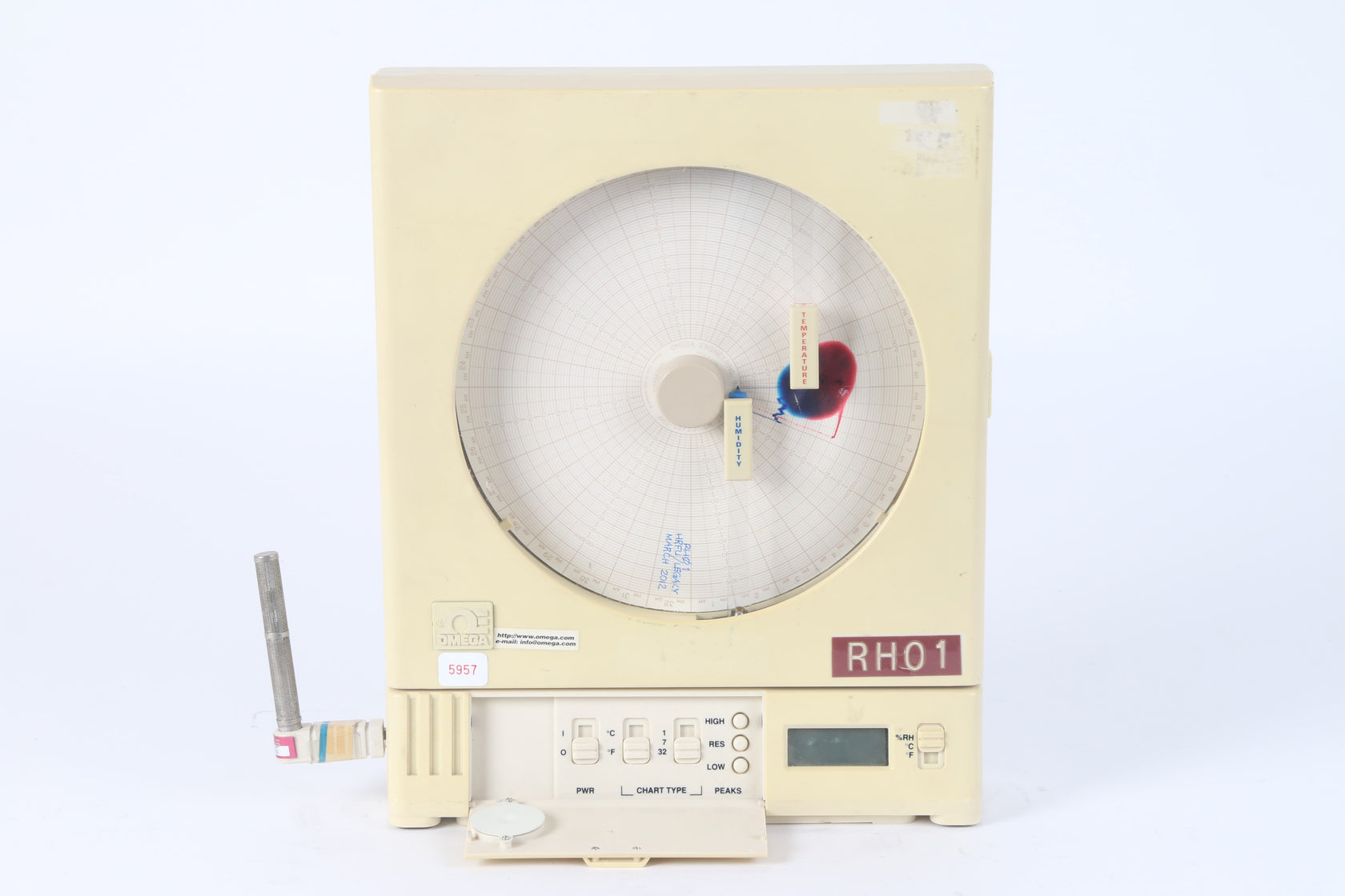 Omega CT485-RS Temperature & Humidity Chart Recorder – NTC Tech
