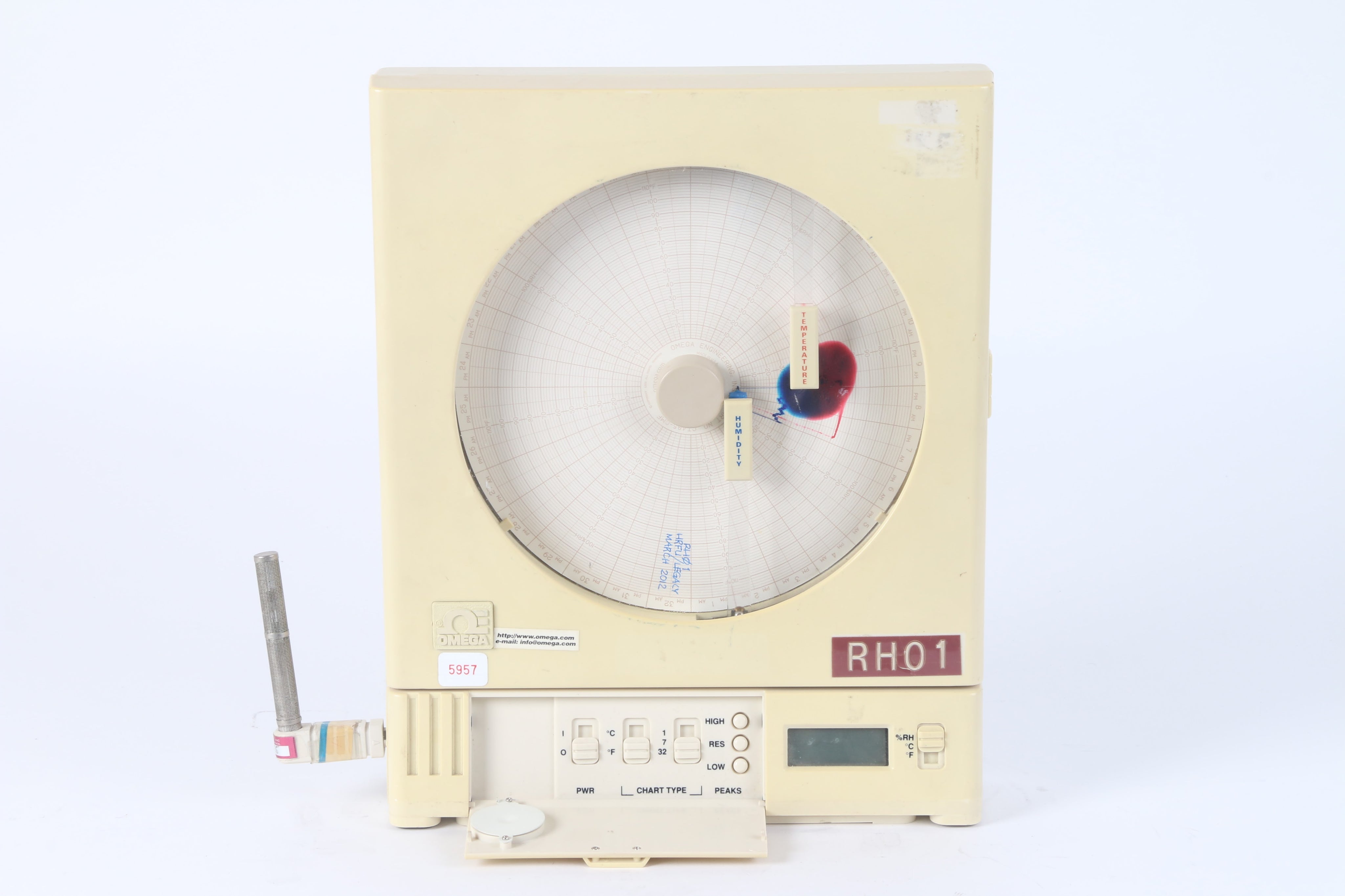 Omega CT485-RS Temperature & Humidity Chart Recorder – NTC Tech