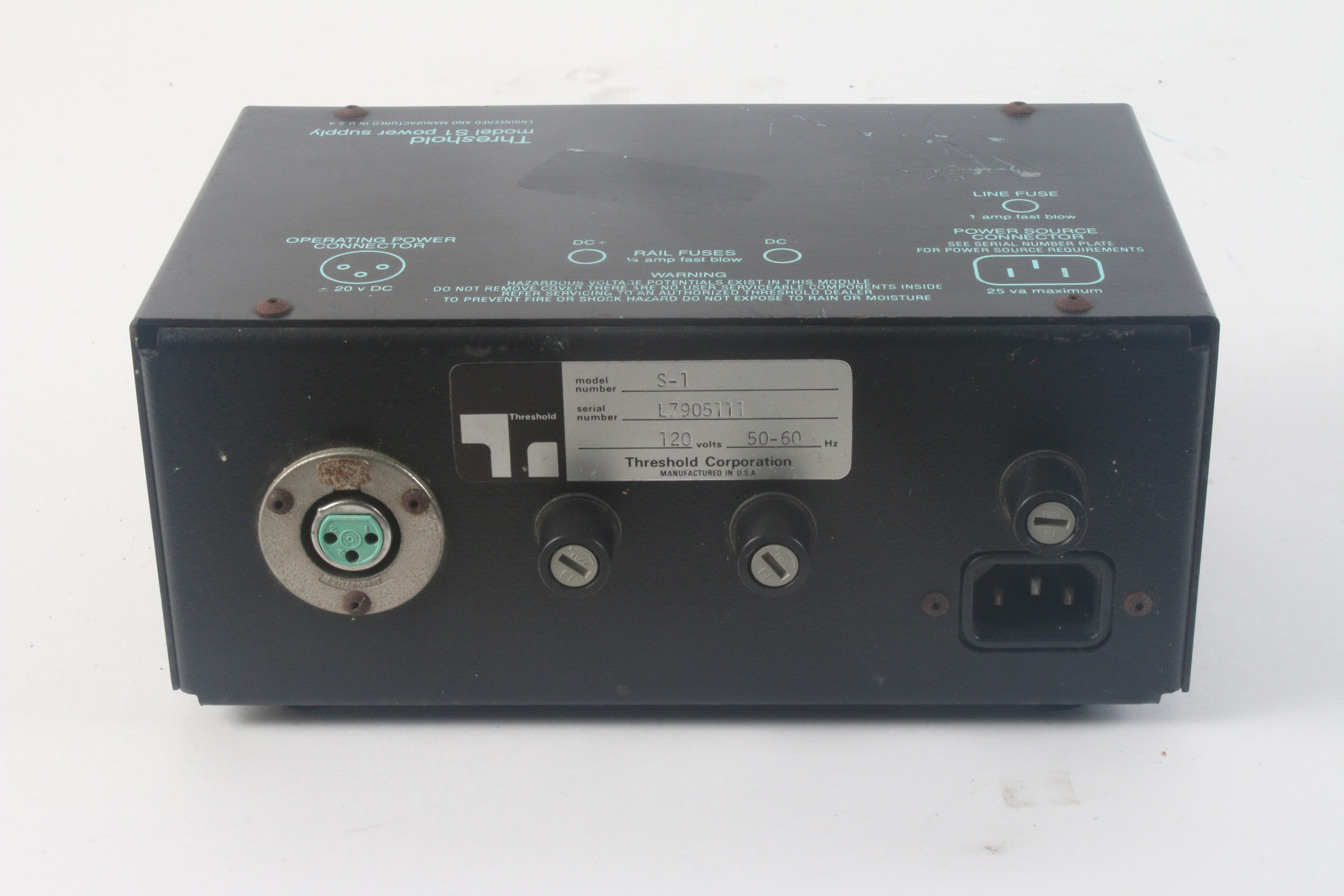 Threshold S1 Power Supply for SL10 Preamp – NTC Tech