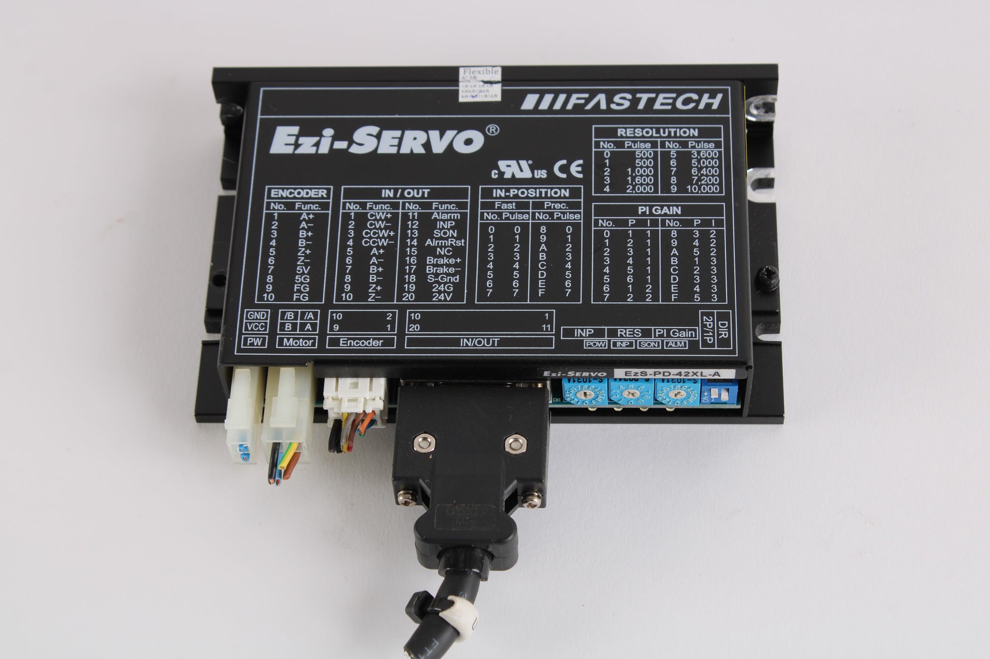 Fastech Ezi-SERVO EzS-PD-42XL-a Servo Stepping Controller – NTC Tech