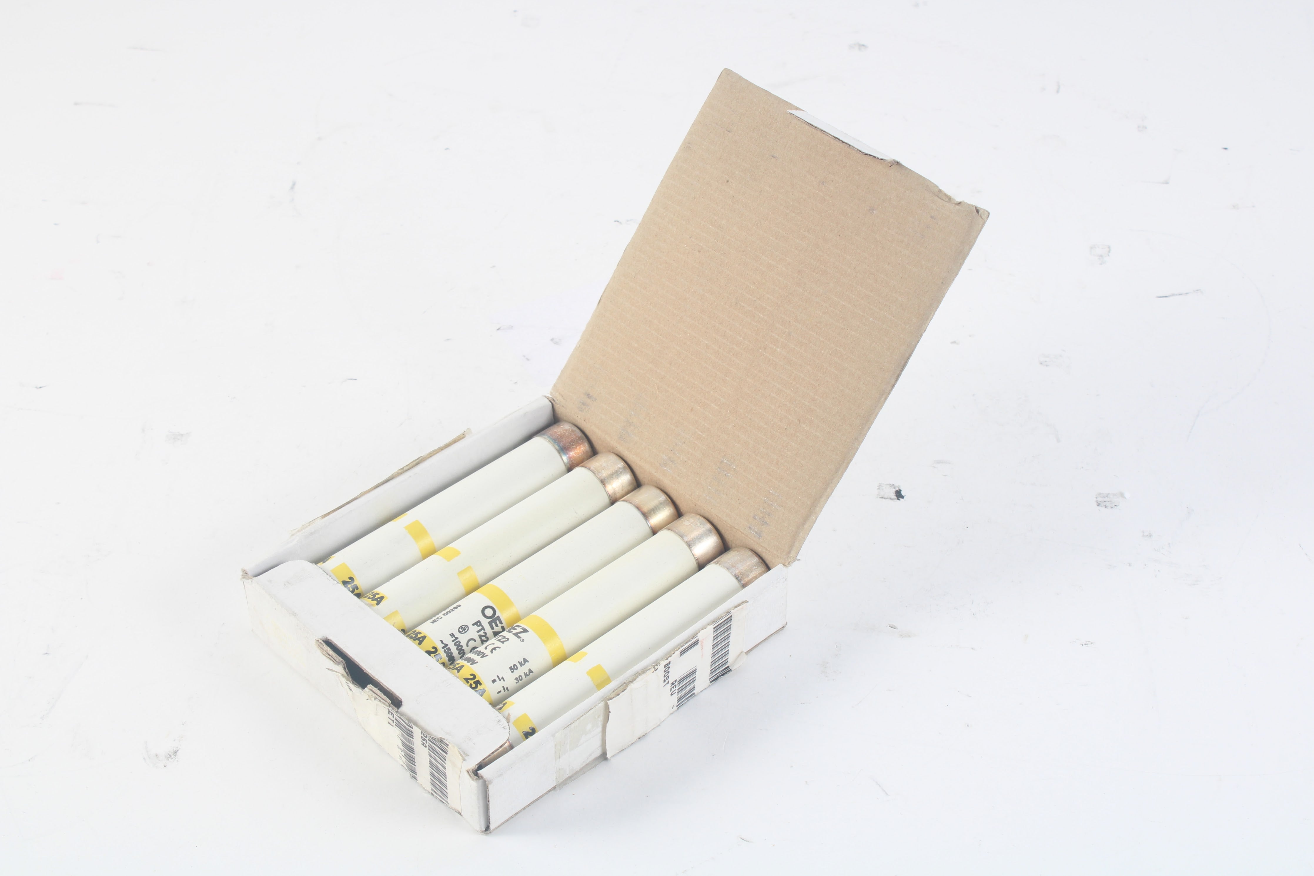 OEZ PT22 25A 08668 Fuse link DC1000V AC1500V Lot of 5 – NTC Tech