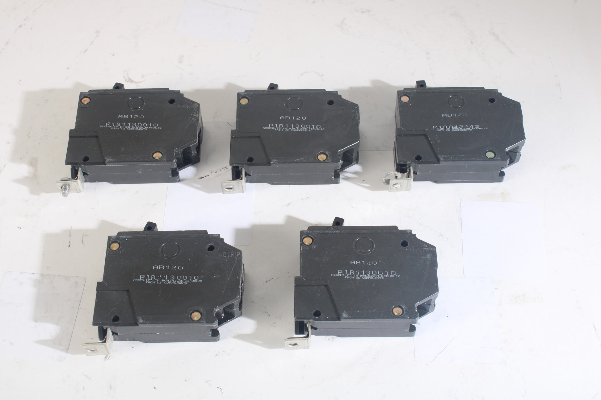 Siemens TYPE THOB 20A 1 Pole Unit Circuit Breaker - Lot of 5 – NTC Tech