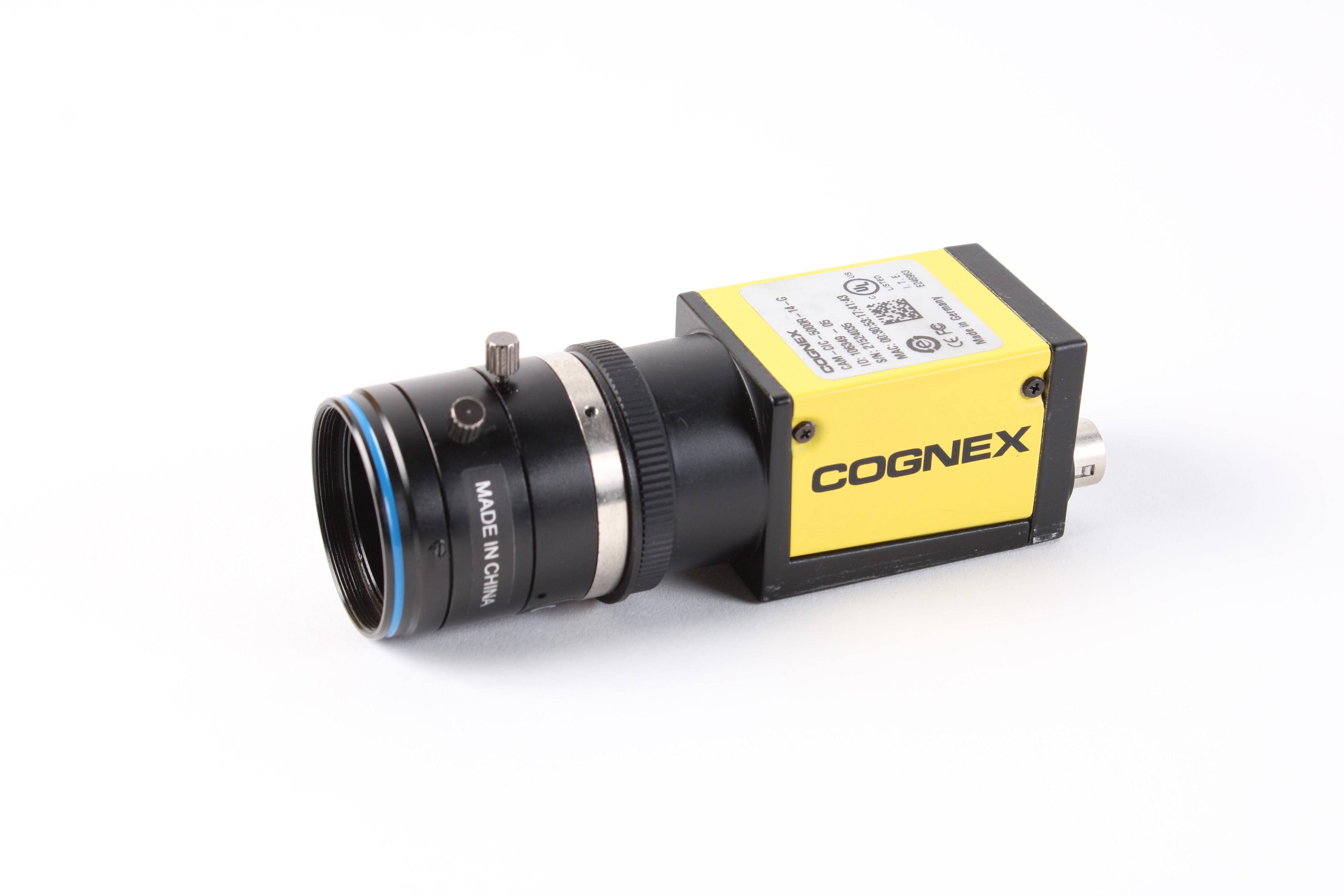 Cognex CAM-CIC-5000R-14-G Camera W/ OPT OPT-AC2514-2M 25mm 1:1.4 C 2/3 ...