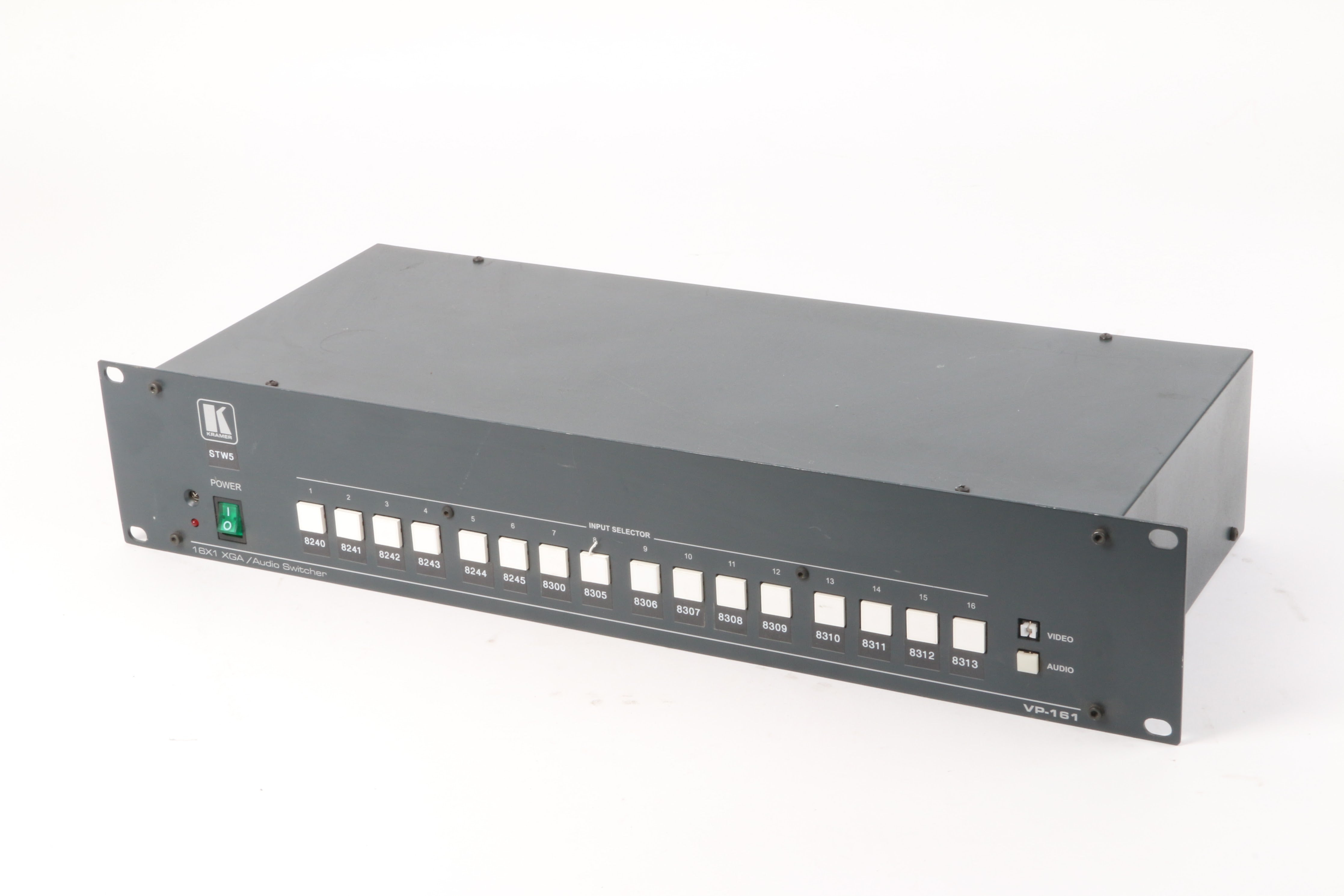AS IS Kramer VP-161 16X1 XGA / Balanced Stereo Audio Switcher – NTC Tech
