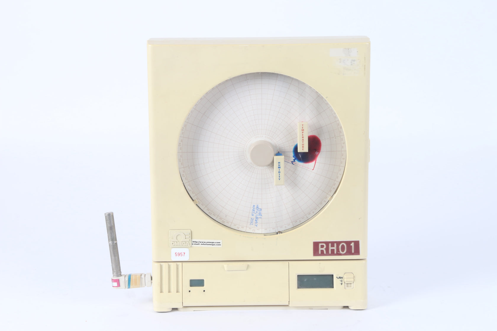 Omega CT485-RS Temperature & Humidity Chart Recorder – NTC Tech